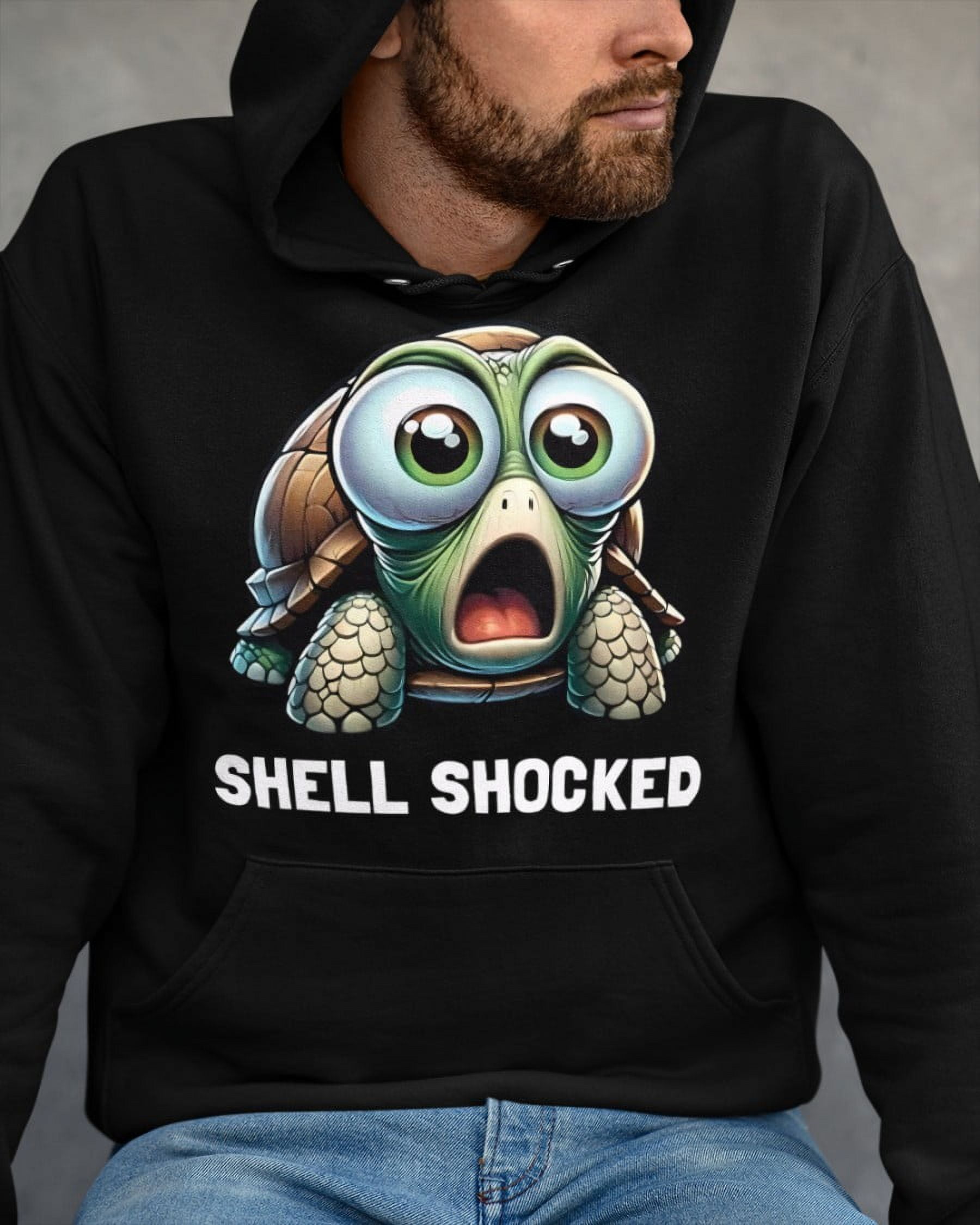 True to size, Shell Shocked Turtle Hoodie - Walmart.com