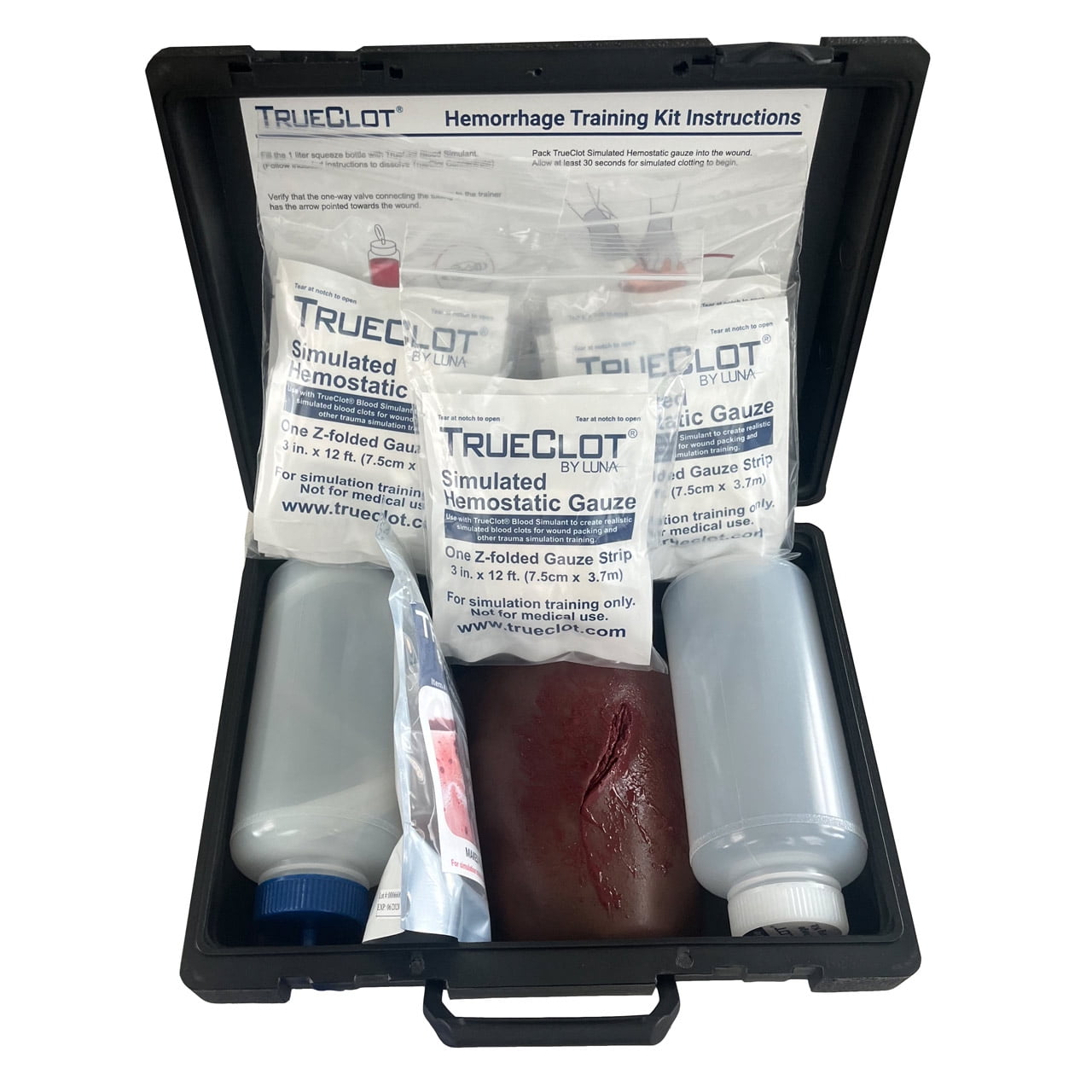 TrueClot Wound Packing Training Kit, Laceration - Walmart.com