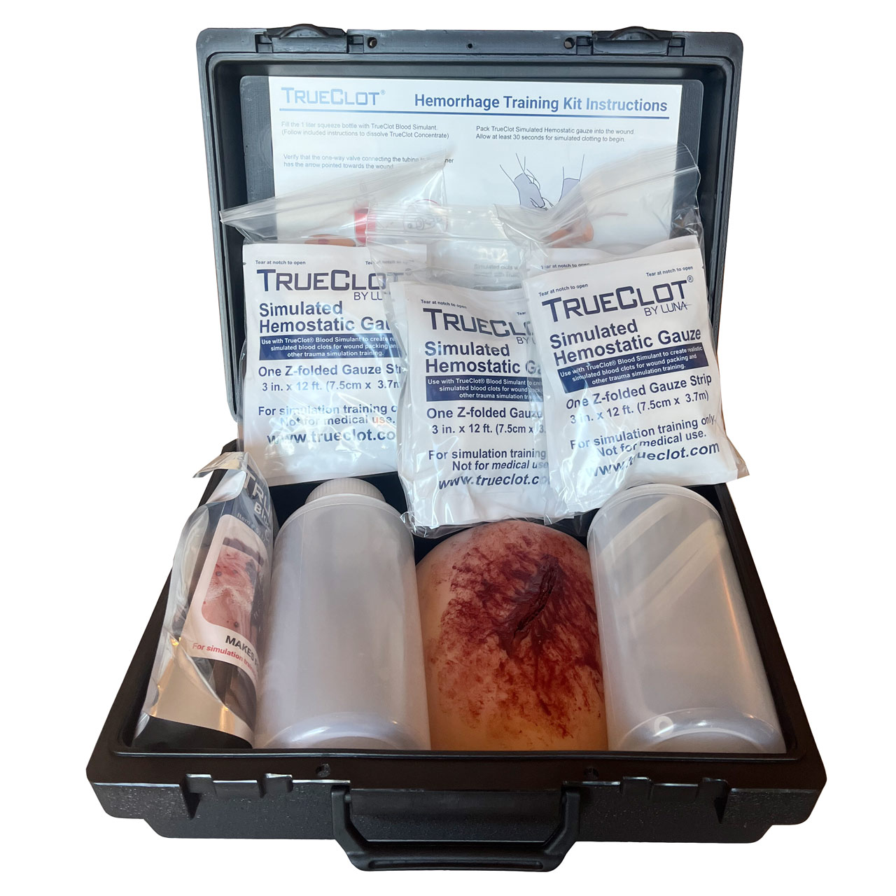 TrueClot Wound Packing Training Kit, Laceration - Walmart.com