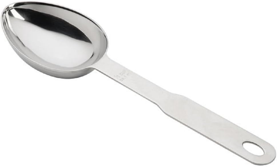 TrueCraftware- 1/4 Cup (60 ml) Heavy Duty Oval Measuring Spoon ...