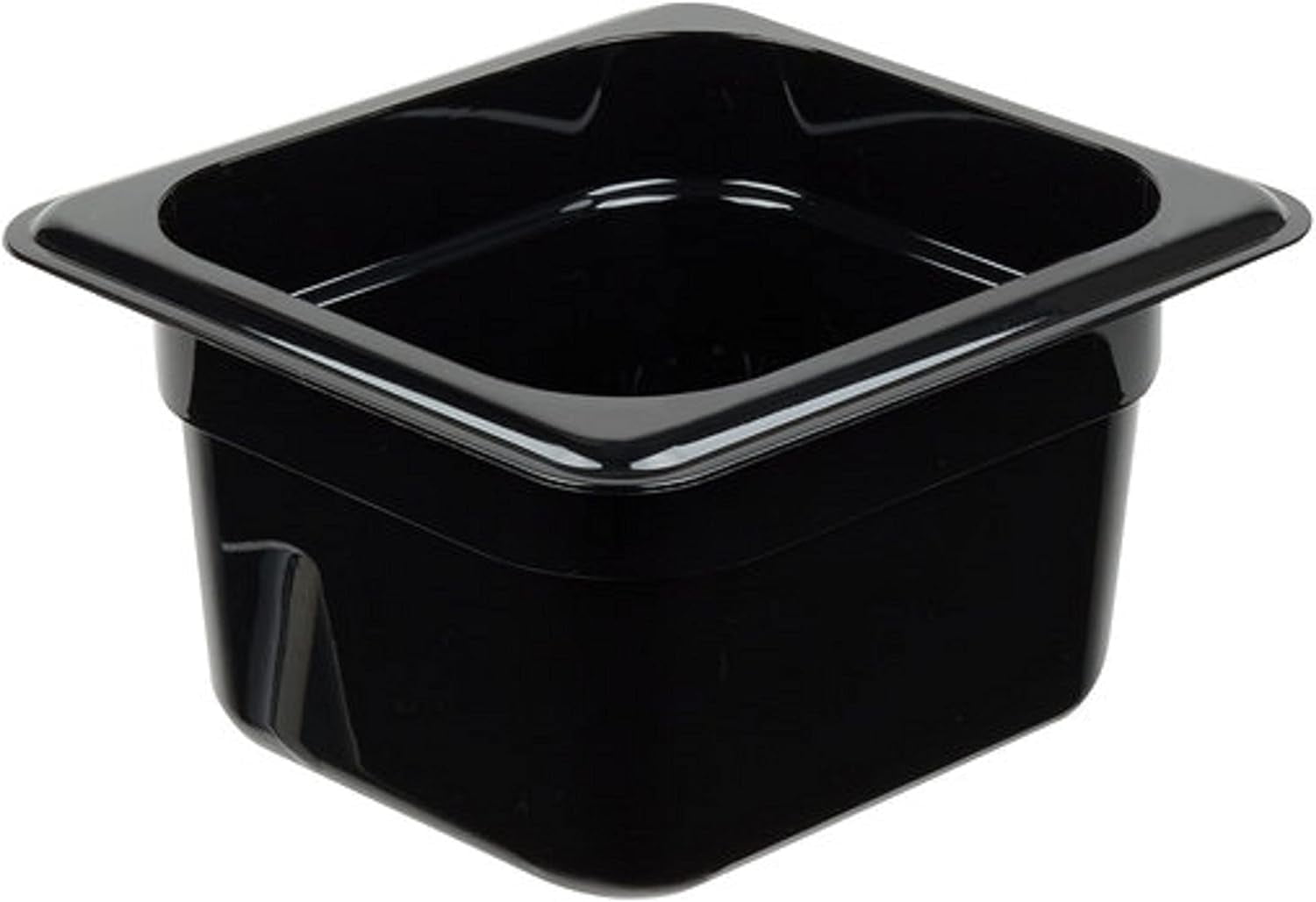 TrueCraftware- 1/6 Size 4” Deep Food Pan Polycarbonate Clear Color ...