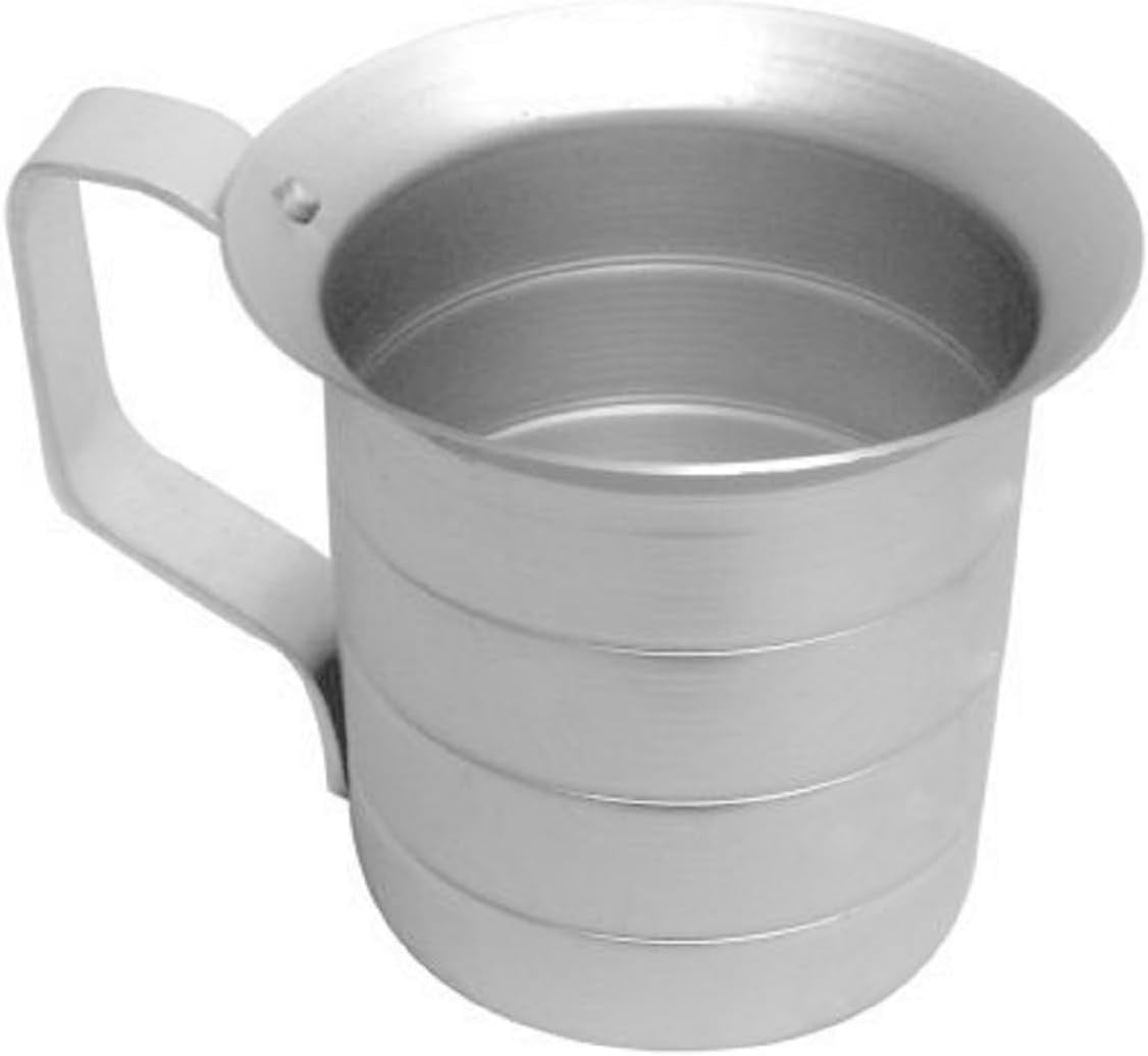 TrueCraftware-1 qt. Aluminum Liquid Measure Cup with riveted Handle ...