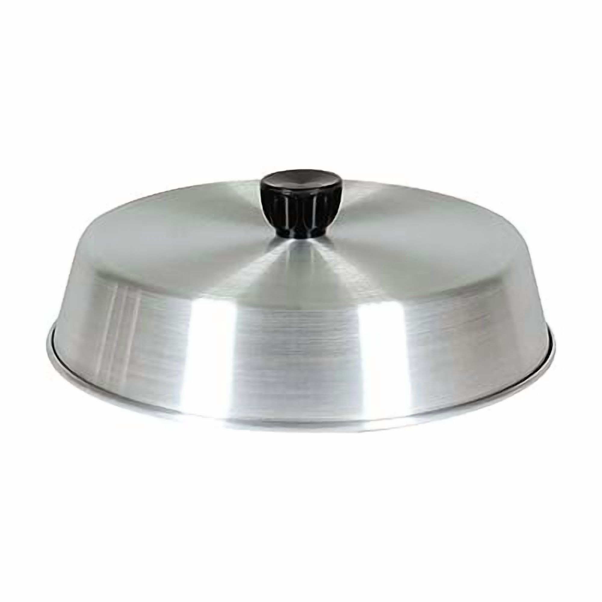 TrueCraftware- 10” Aluminum Grill Basting Cover with Black Plastic Knob ...