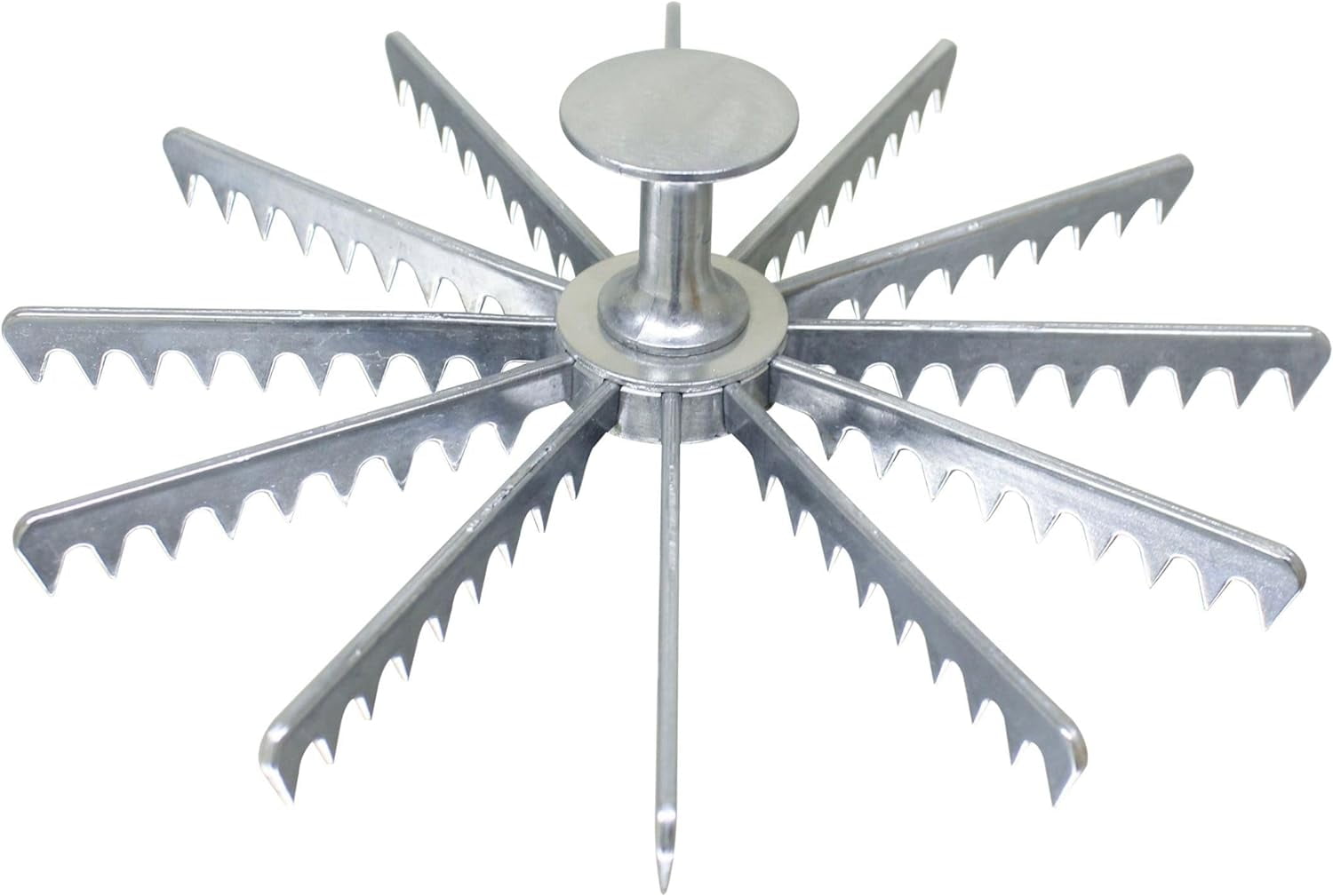 TrueCraftware- 12-Cut Aluminum Pie and Cake Marker- Guideline and ...