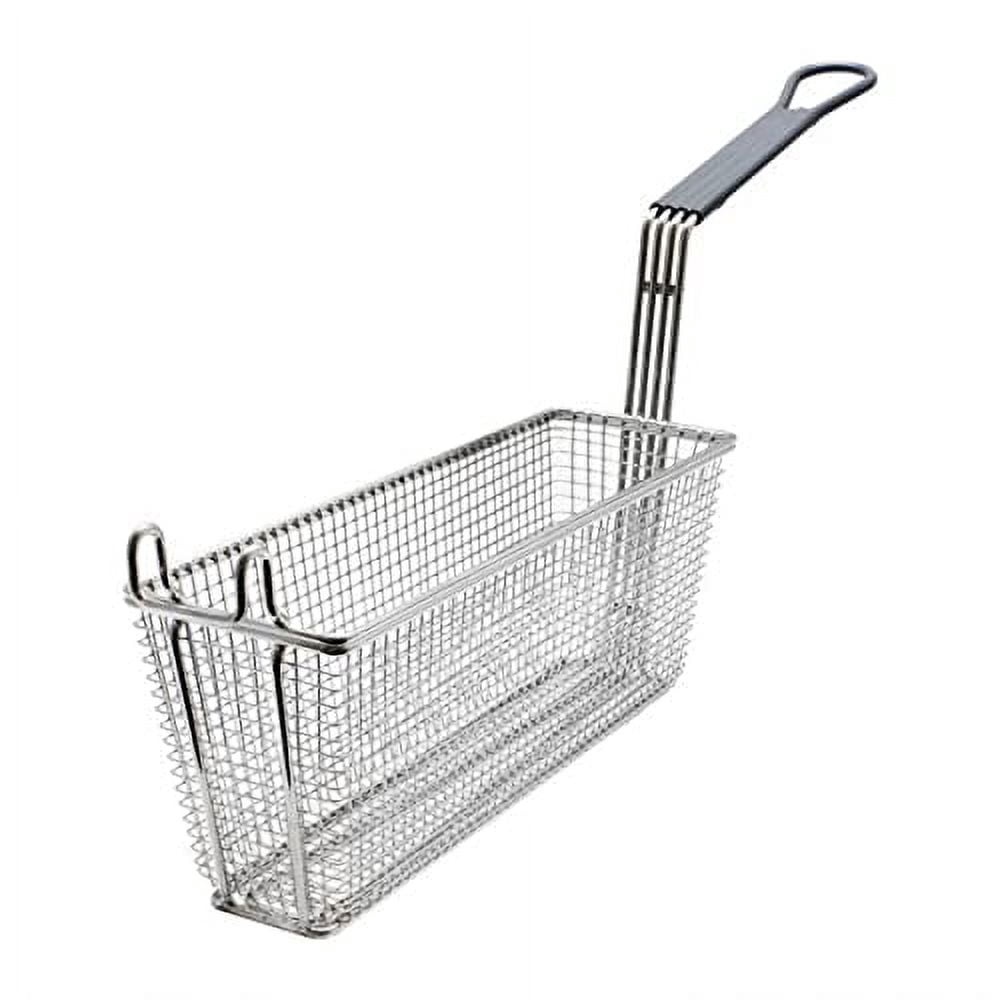TrueCraftware-13-1/2" x 4-1/4" x 5-1/2" Rectangular Deep Fry Basket ...