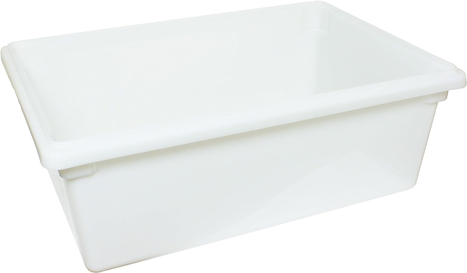 TrueCraftware- 13 Gallon White Food Storage Box Polypropylene 18" X 26 ...