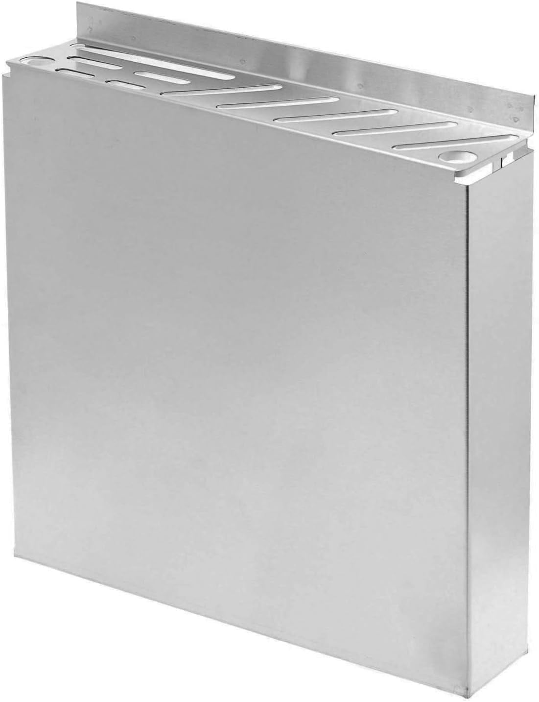TrueCraftware- 13" x 12" x 2-1/2" Stainless Steel Knife Rack Fits ...