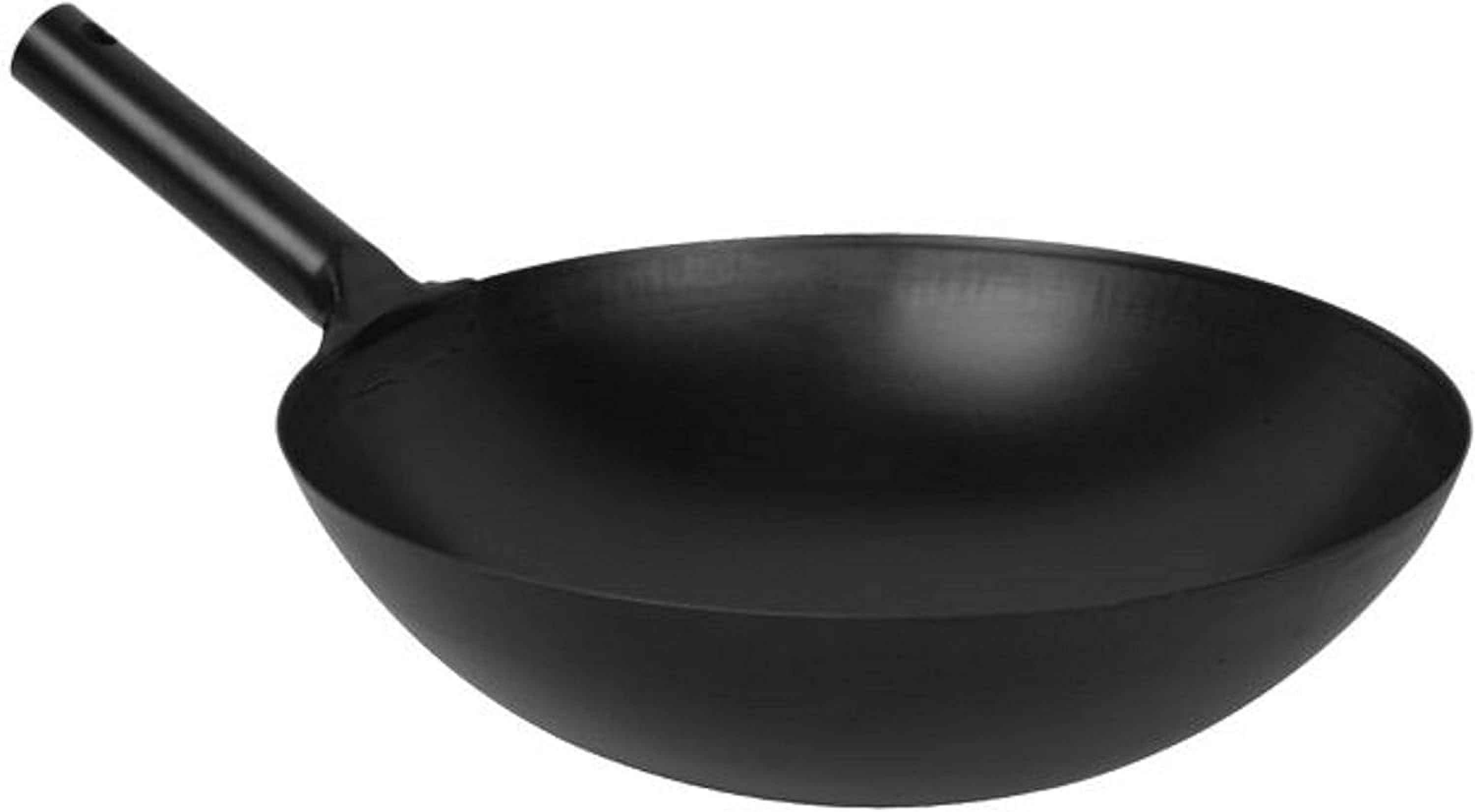 TrueCraftware– 14” Commercial Grade Japanese Wok Steel Pan- Traditional ...
