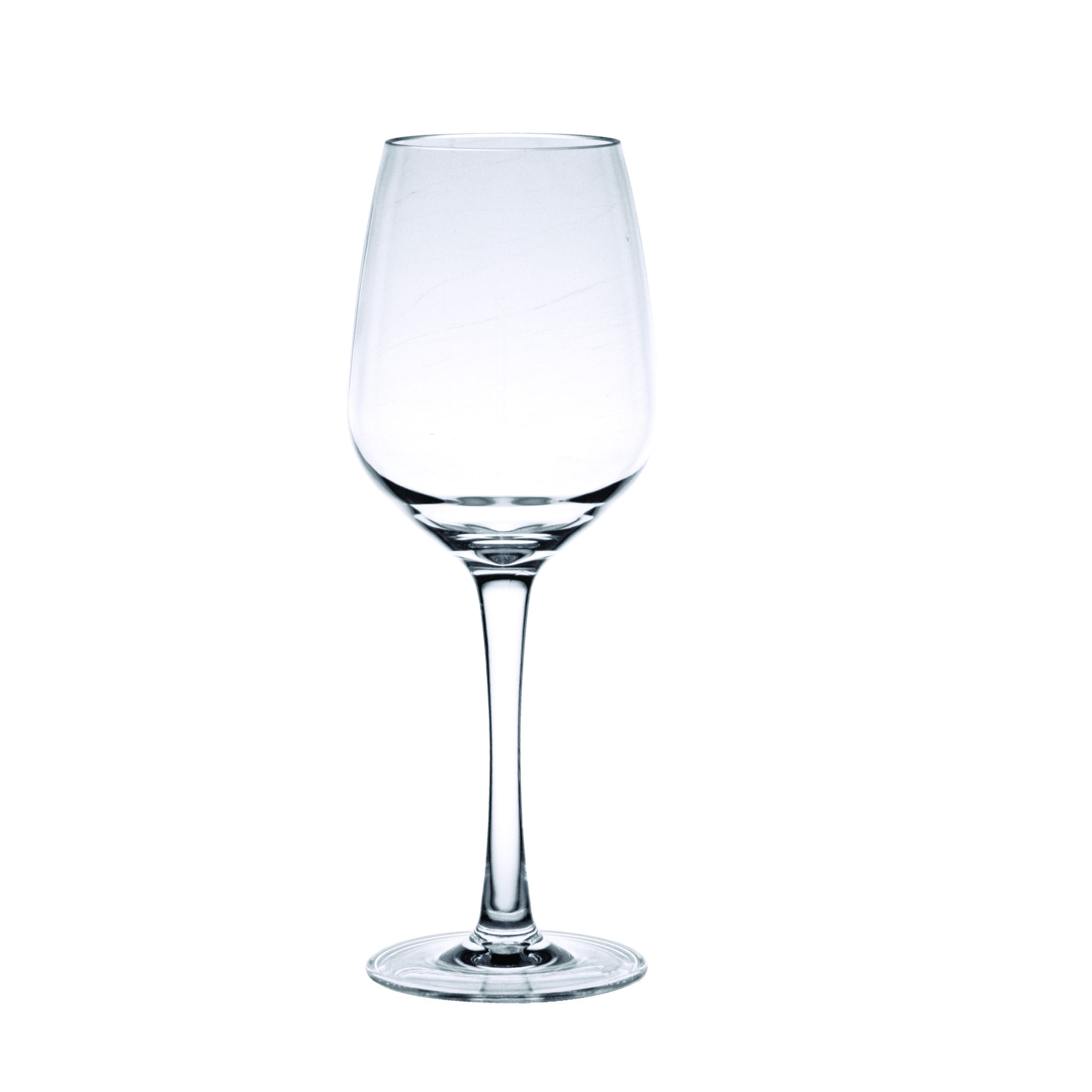 TrueCraftware- 14 oz All Purpose Wine Glass Polycarbonate- Plastic Stem ...