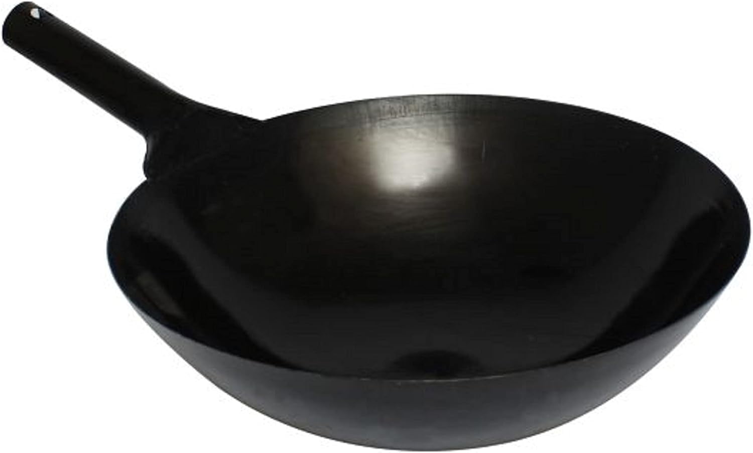TrueCraftware- 16” Iron Taiwan Wok -Large Wok Stir Fry Pan for Chinese ...