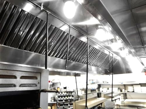 TrueCraftware-16" W x 25" H Stainless Steel Commercial Kitchen Hood ...