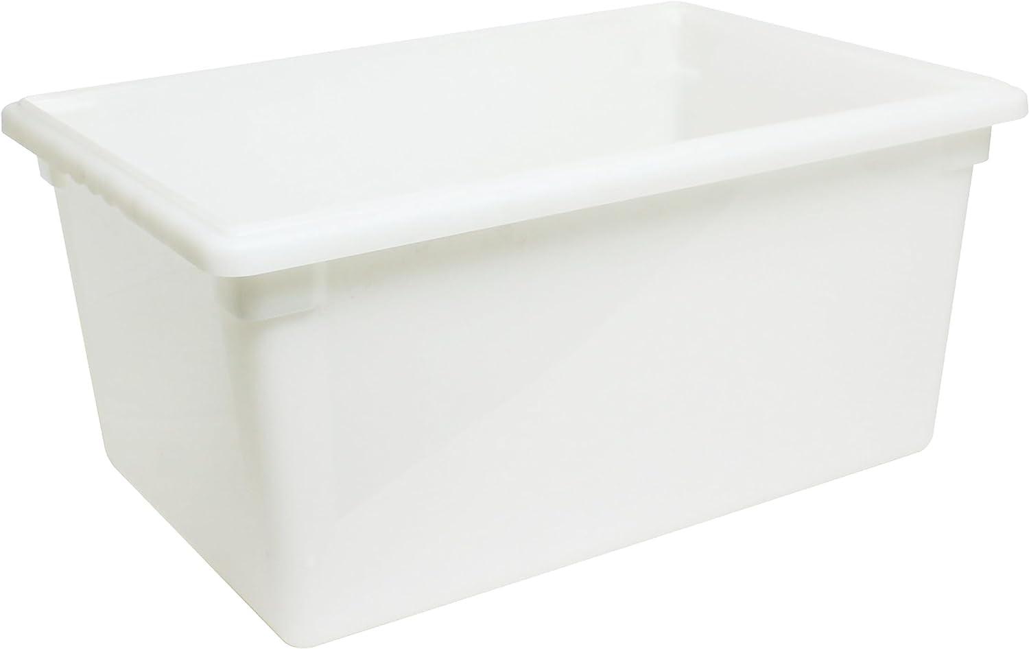 TrueCraftware- 17 Gallon White Food Storage Box Polypropylene 18" X 26 ...