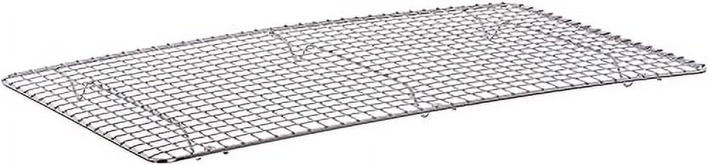 TrueCraftware- 18"x 10" Full Size Rectangular Wire Pan Grate Chrome ...