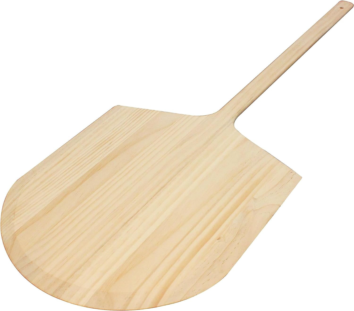 TrueCraftware- 18" x 18" Wooden Pizza Peel 42" Overall Length- Pizza ...
