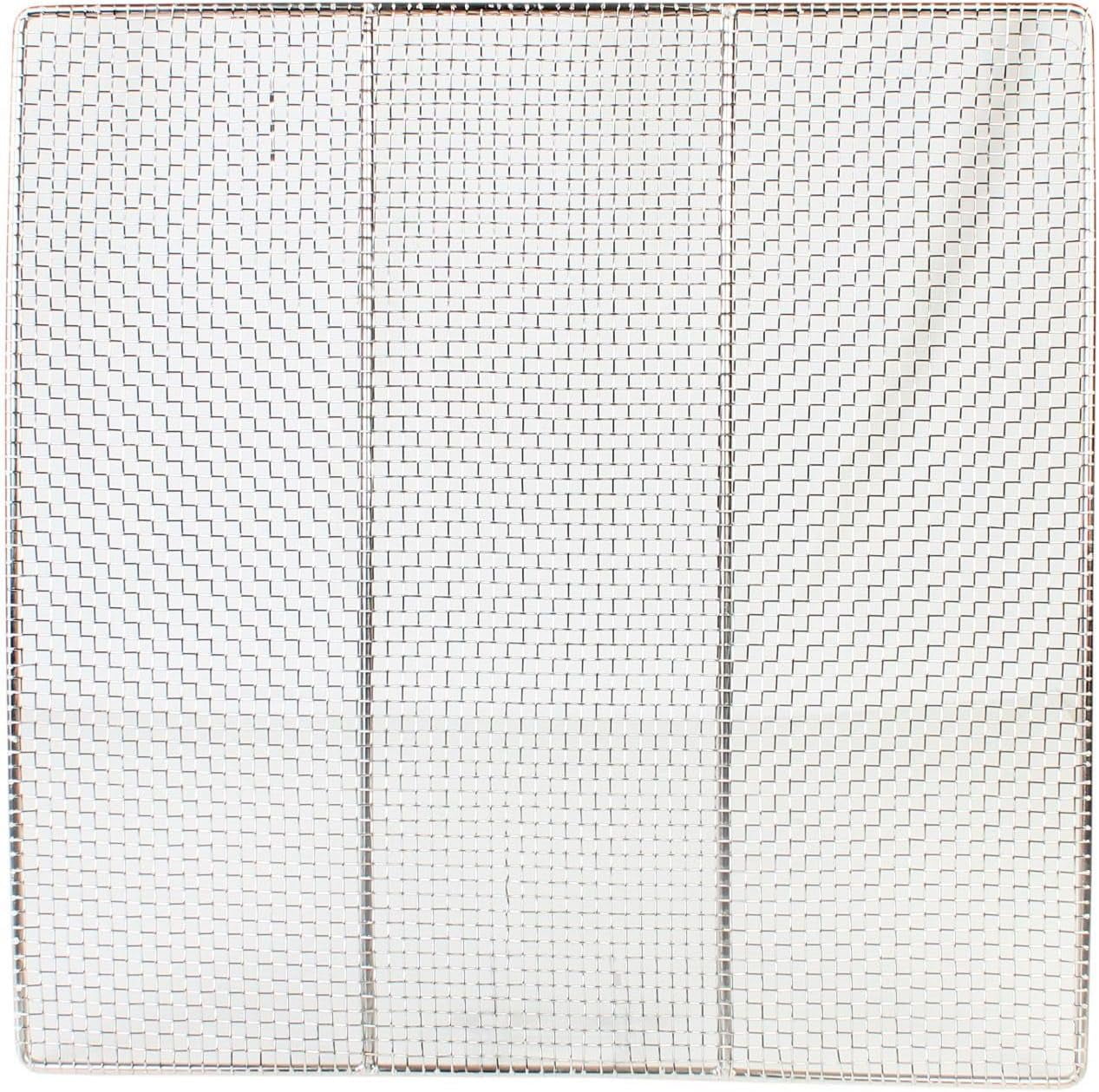 TrueCraftware- 19”x 19” Stainless Steel Square Donut Screen Rack ...