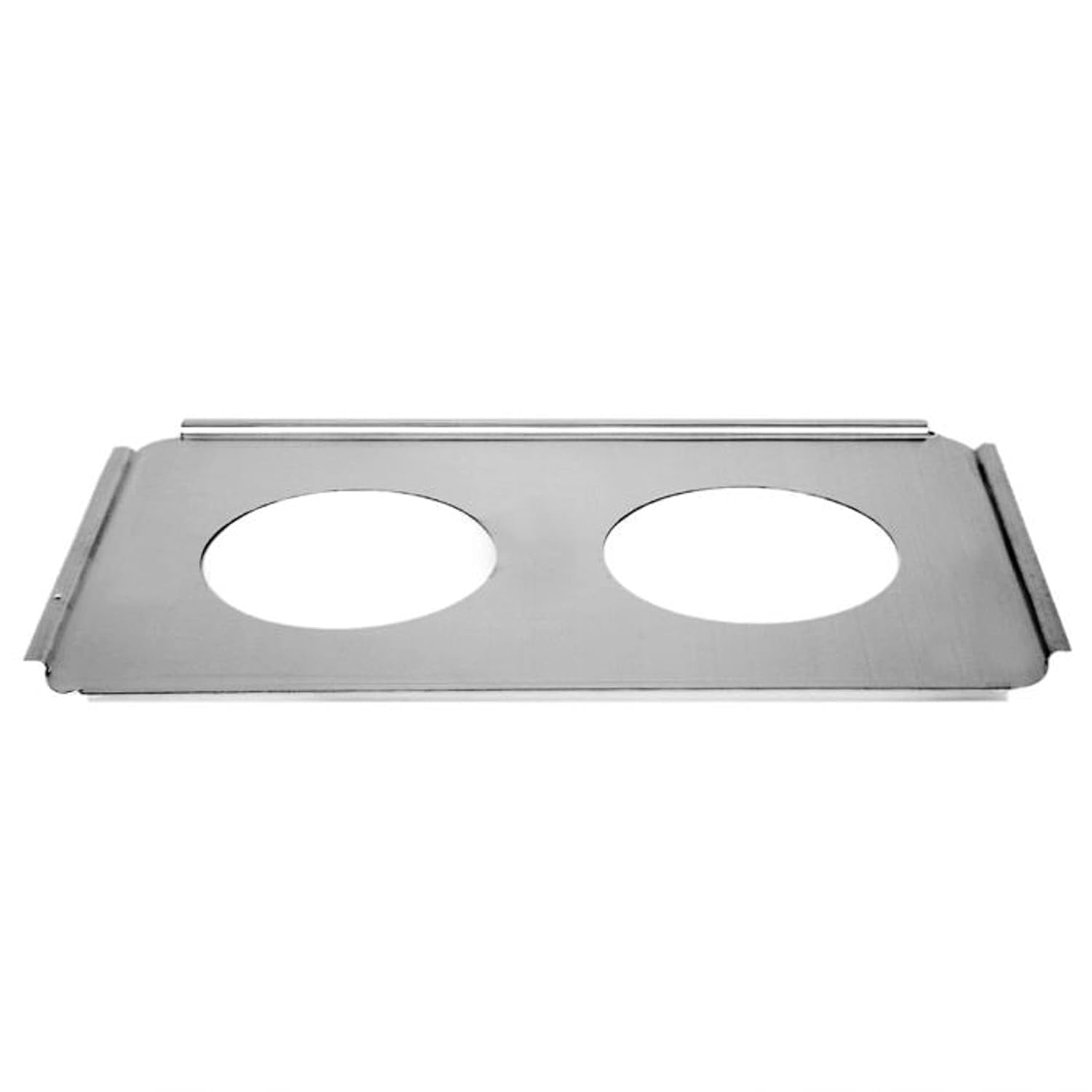TrueCraftware- 2 Hole Steam Table Adapter Plate 6-1/2-inch fits (2) 4 ...