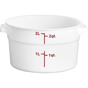 2 Quart Plastic Container