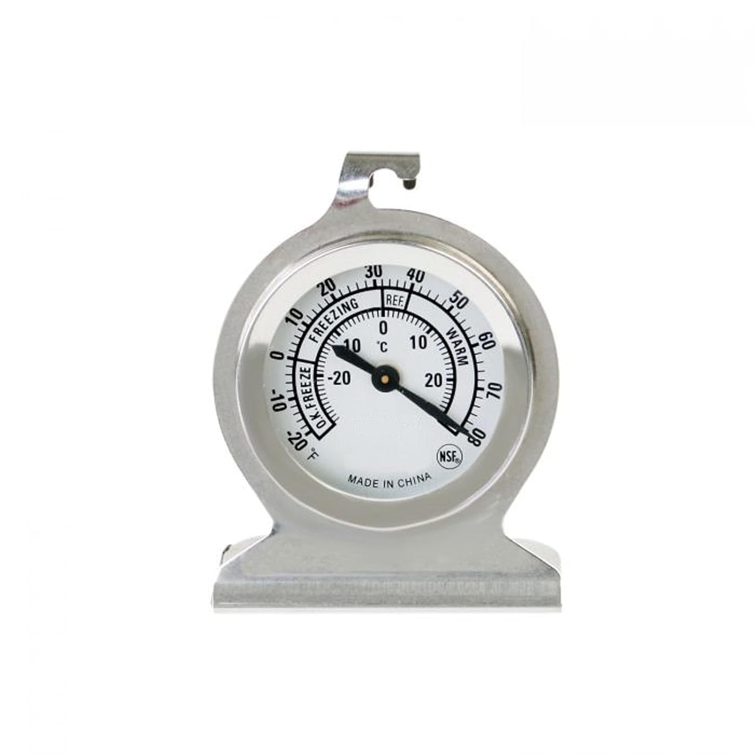 TrueCraftware- 2" Stainless Steel Dial Refrigerator / Freezer ...