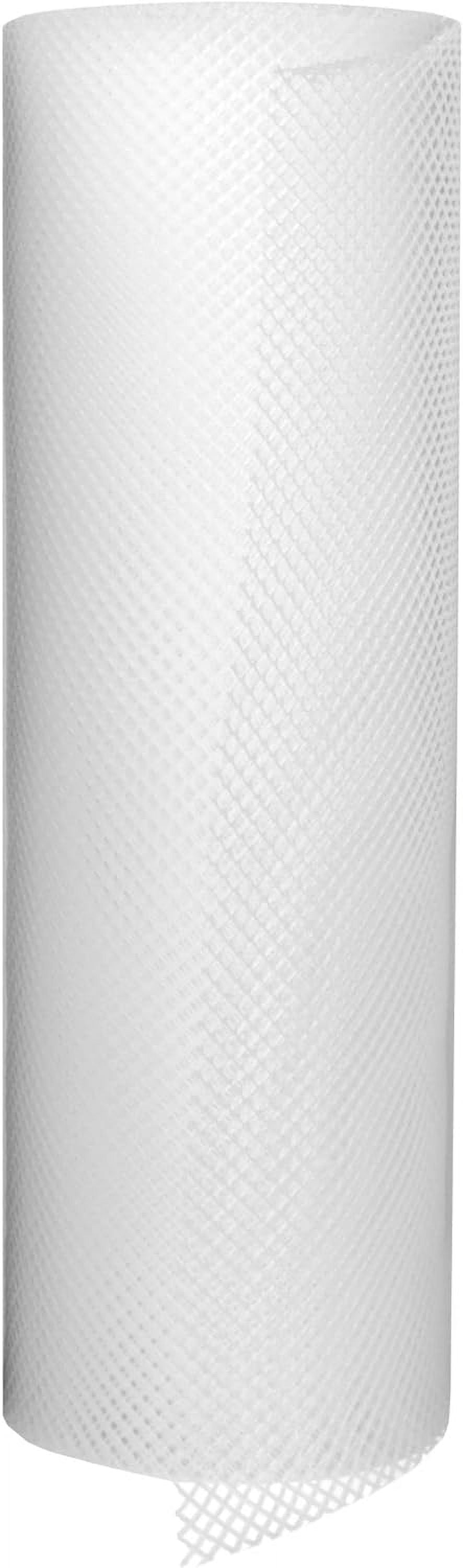 TrueCraftware- 2' x 40' Shelf Liner White Color Polyethylene Bar Liner ...