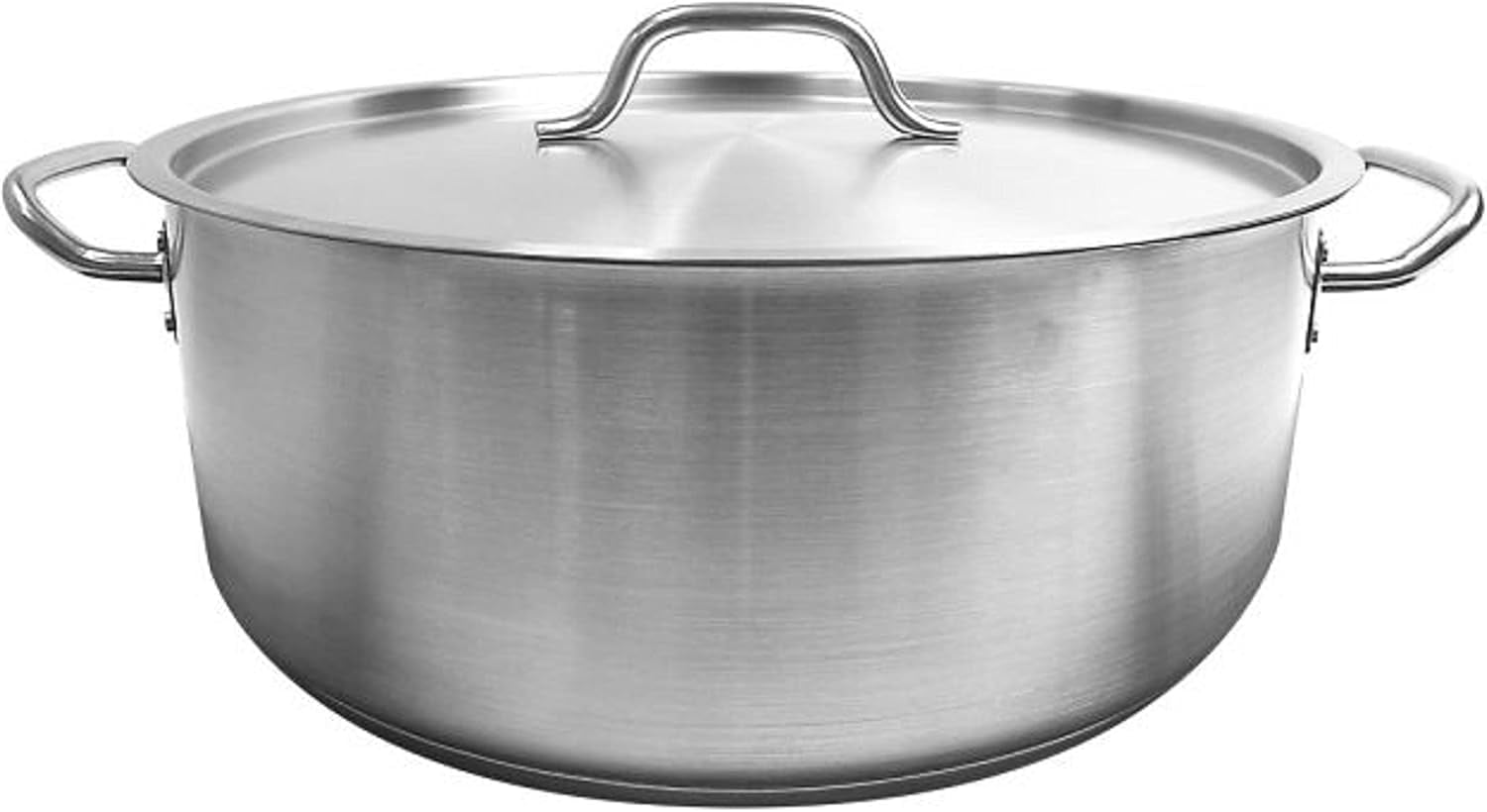 TrueCraftware- 20 Quart Stainless Steel Braiser Pot with Encapsulated ...