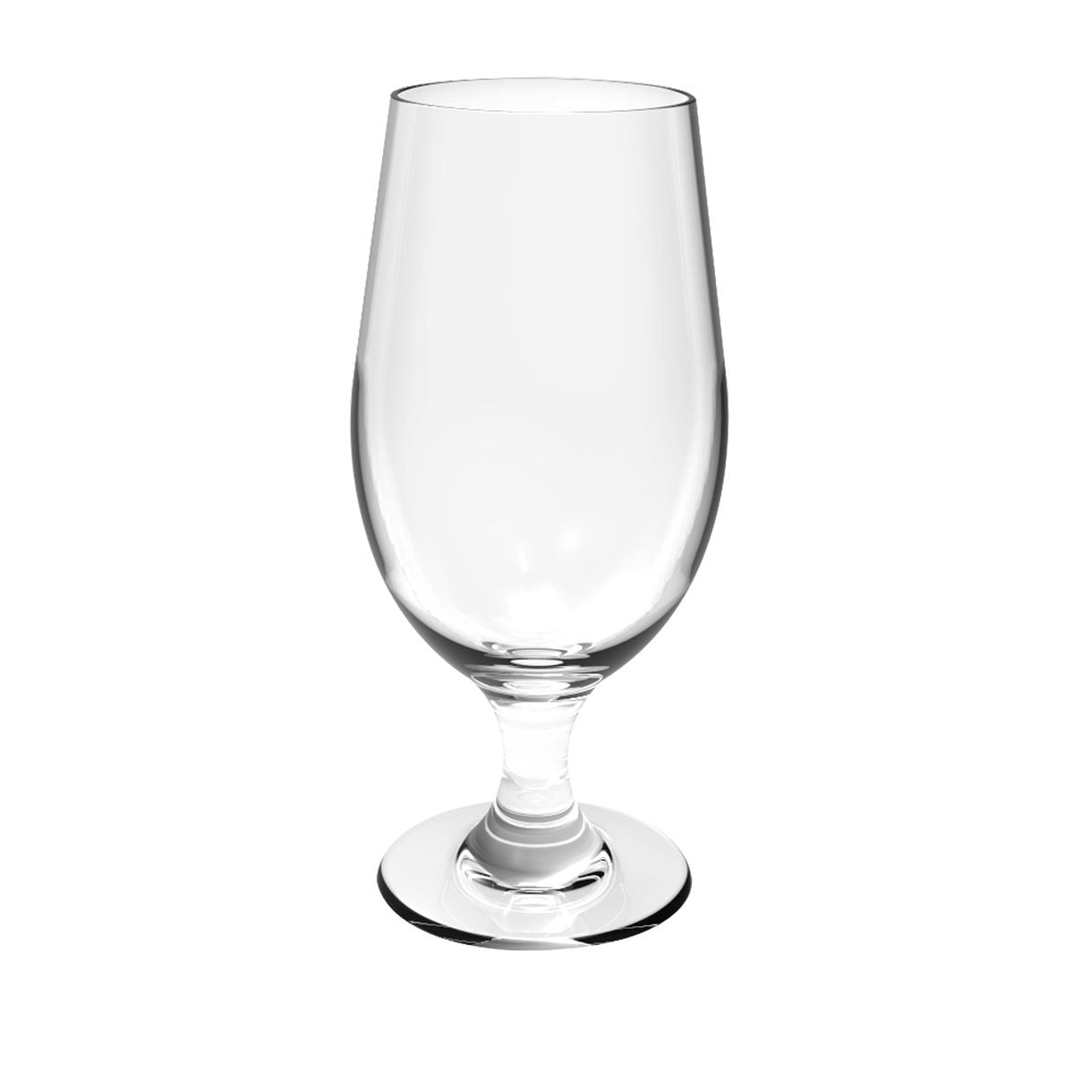 TrueCraftware- 20 oz Polycarbonate Goblet Glass Clear Color- Beverage ...