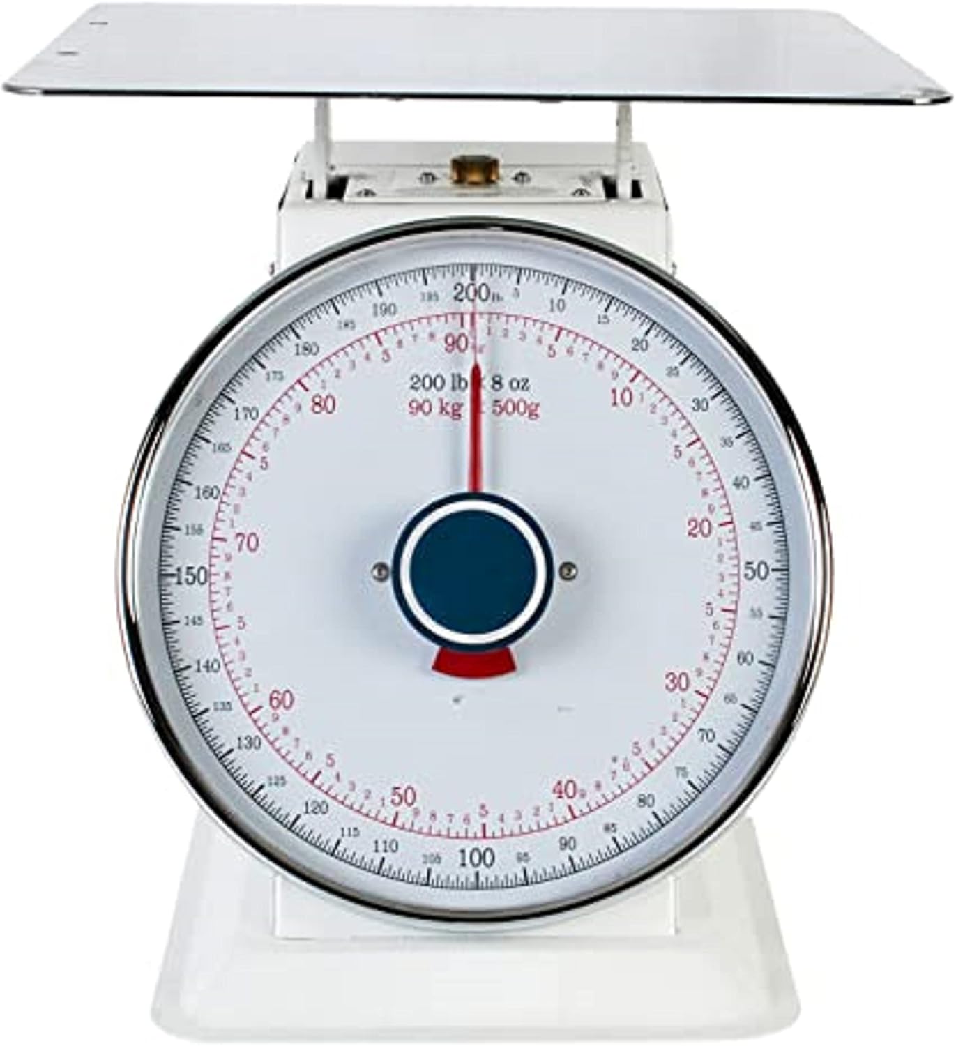 TrueCraftware- 200 lb. Mechanical Kitchen Flat Platform Weighing Food ...