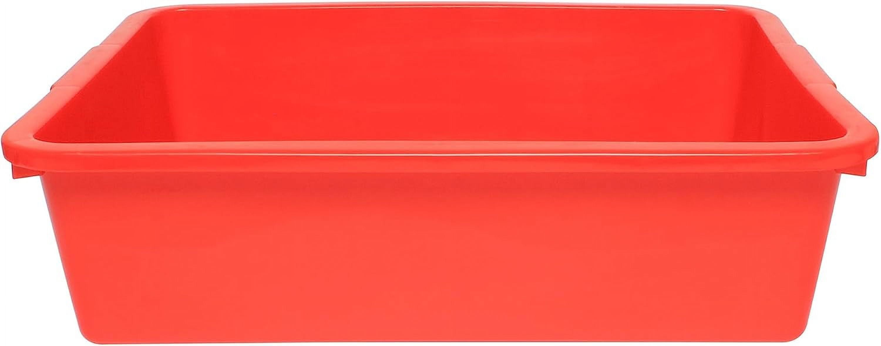 TrueCraftware- 21-3/8" x 16-7/8" x 6" Utility Kitchen Bus Box/Tub/Bin ...