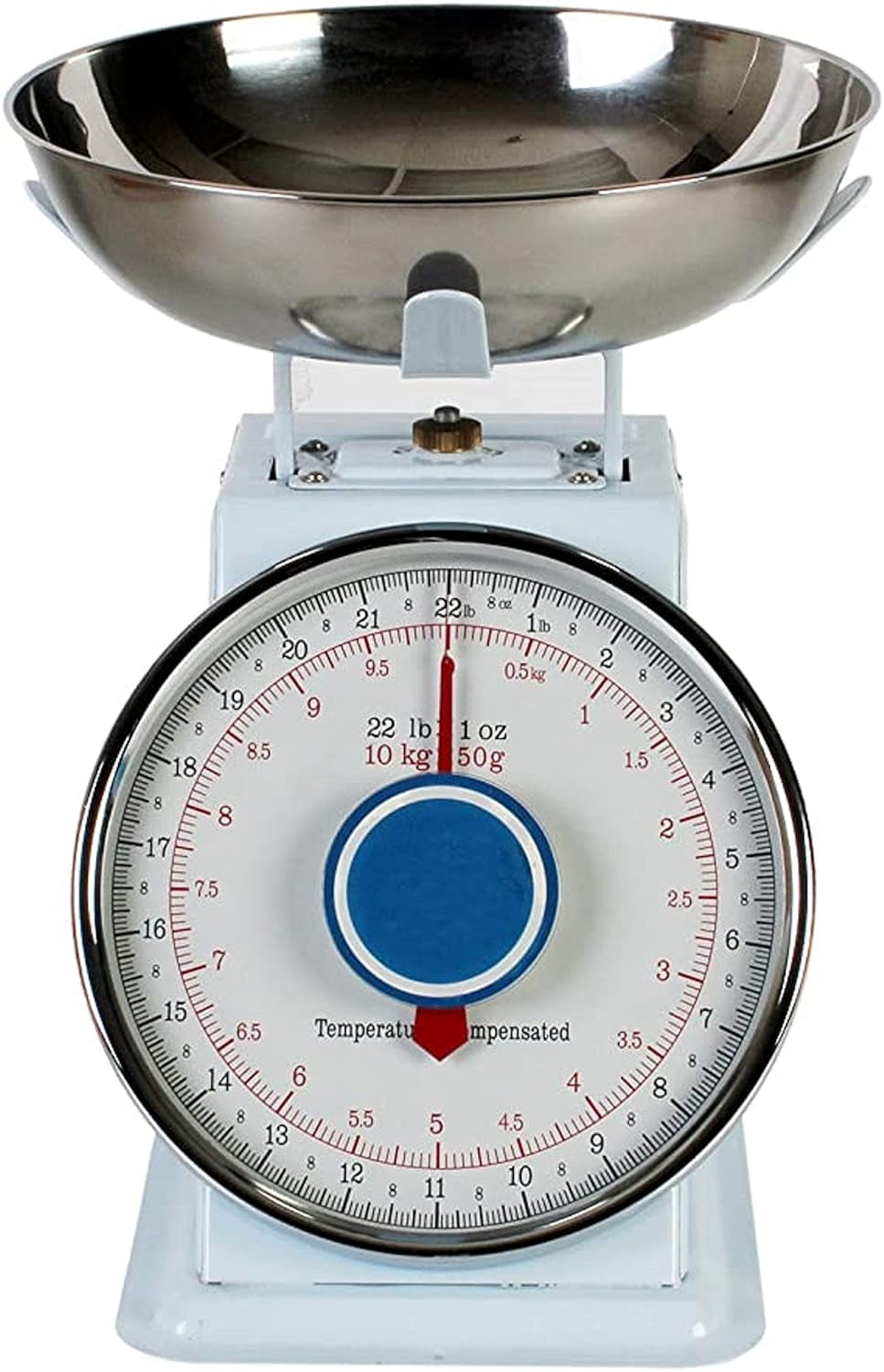 TrueCraftware- 22 lb. Mechanical Kitchen Bowl Platform Weighing Food ...