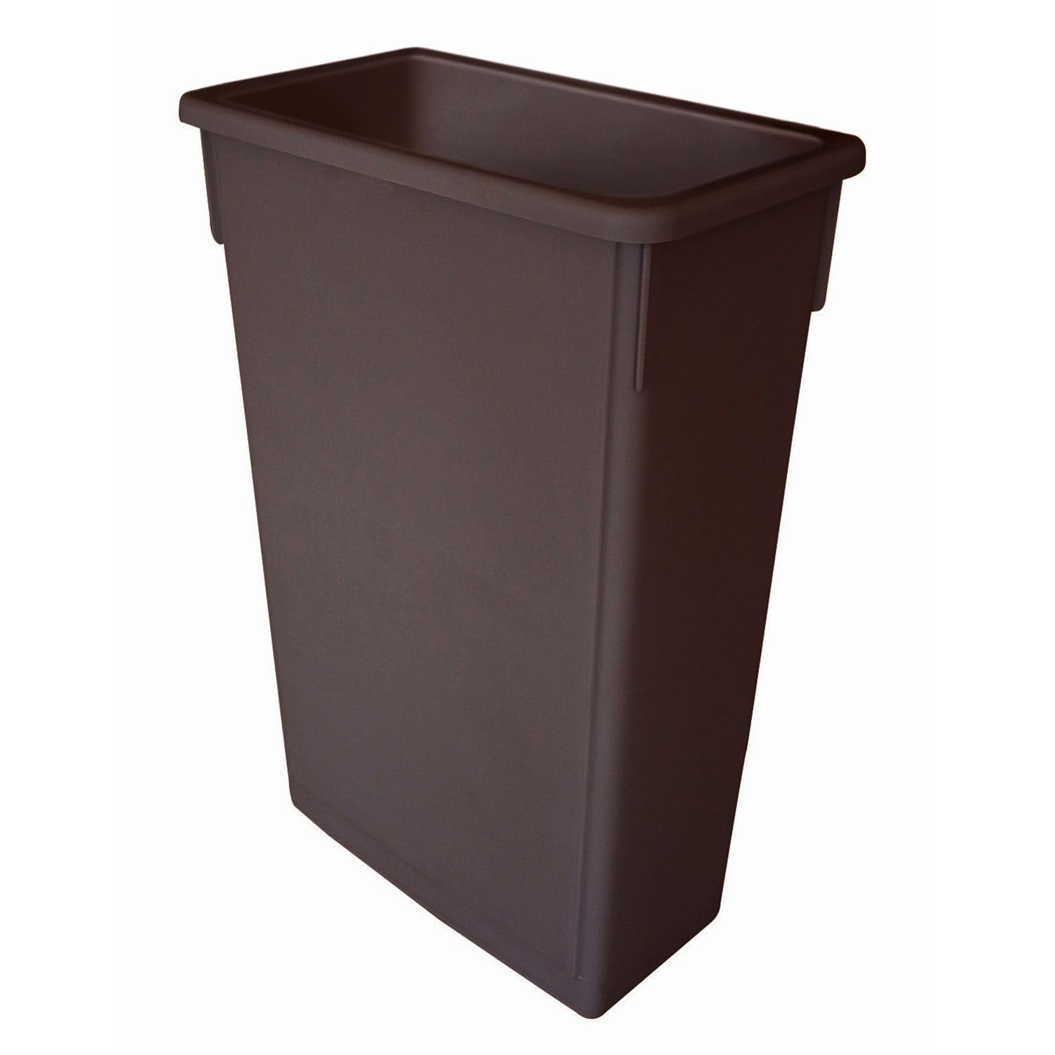 TrueCraftware- 23 Gallon Slim Rectangular Trash Can 20" x 11-1/4" x 29 ...