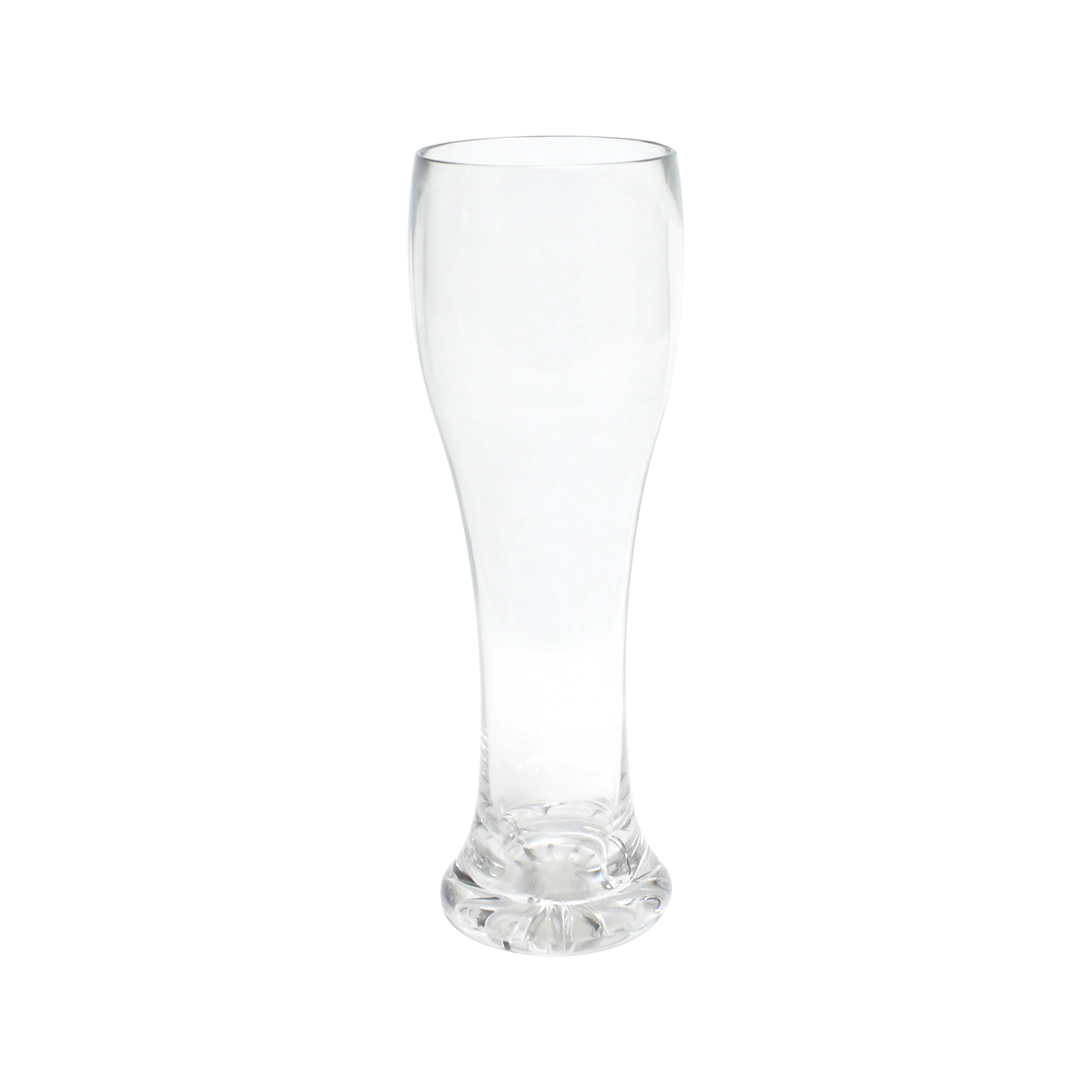 TrueCraftware- 23 oz Polycarbonate Pilsner Glass with Starburst Heavy ...