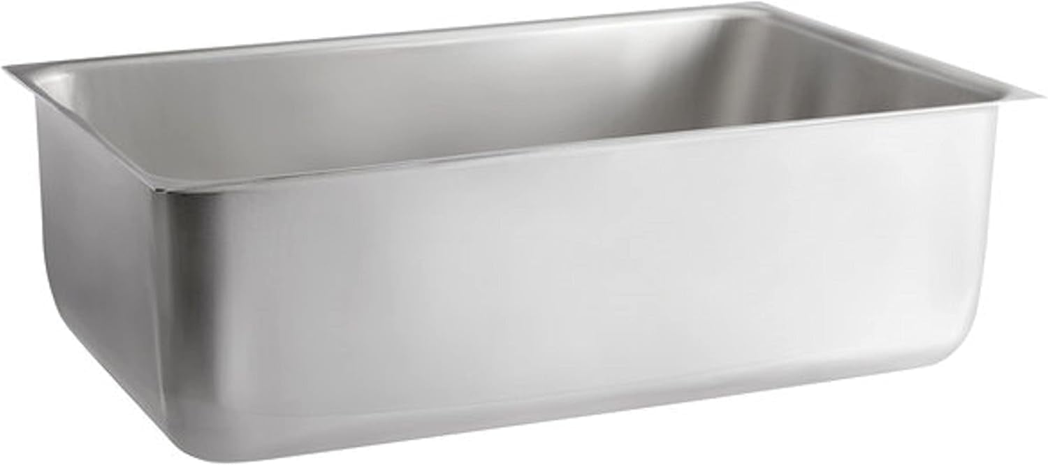 TrueCraftware- 25 Qt. Aluminum Steam Table Water Pan 1mm Thickness ...