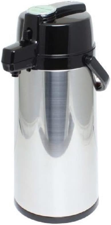 TrueCraftware- 3.0 Liter/ 101 oz Lever Top Coffee Airpot Stainless ...