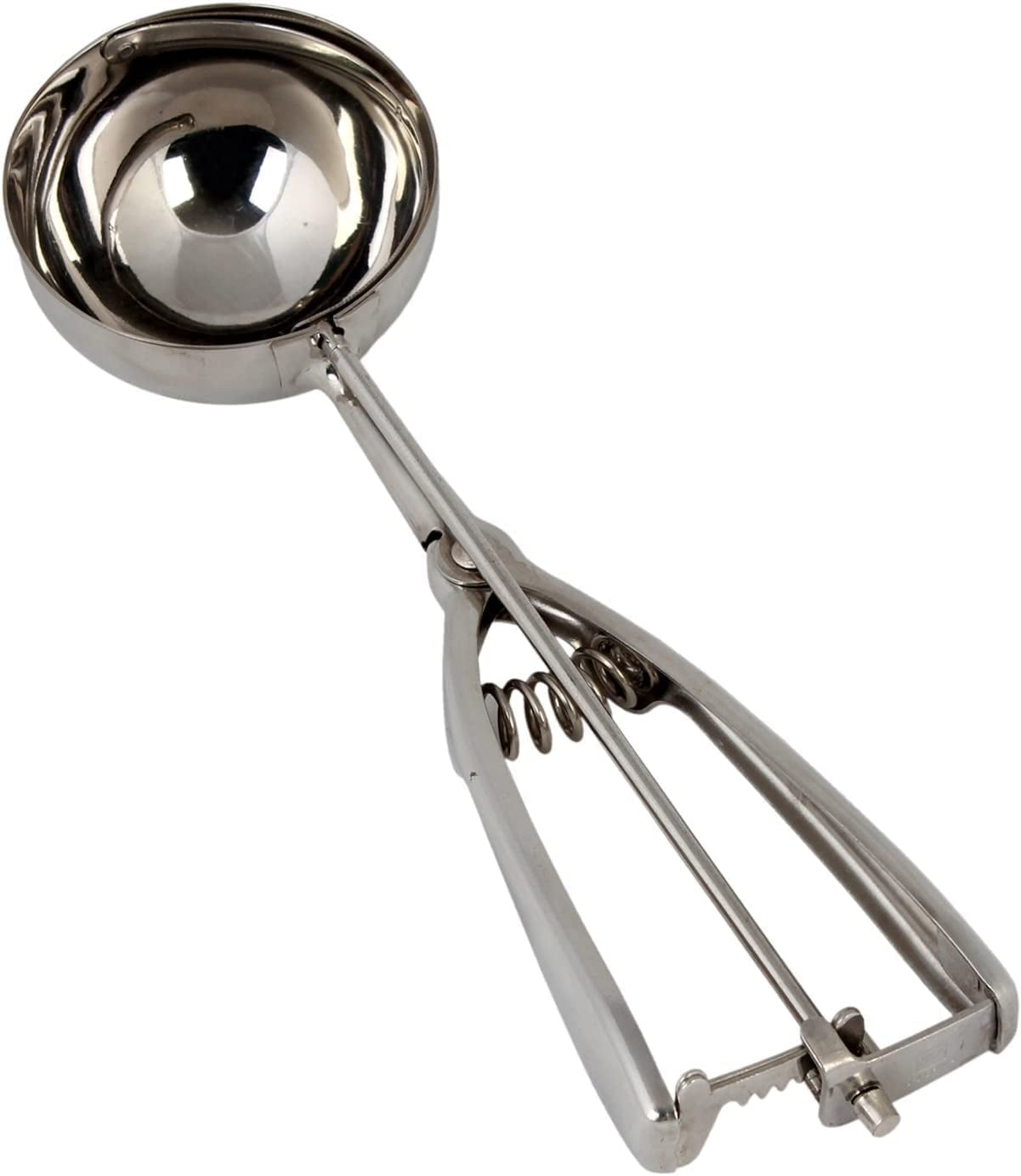 TrueCraftware - 3 3/4 oz Stainless Steel Disher - Ambidextrous Scoop 2 ...