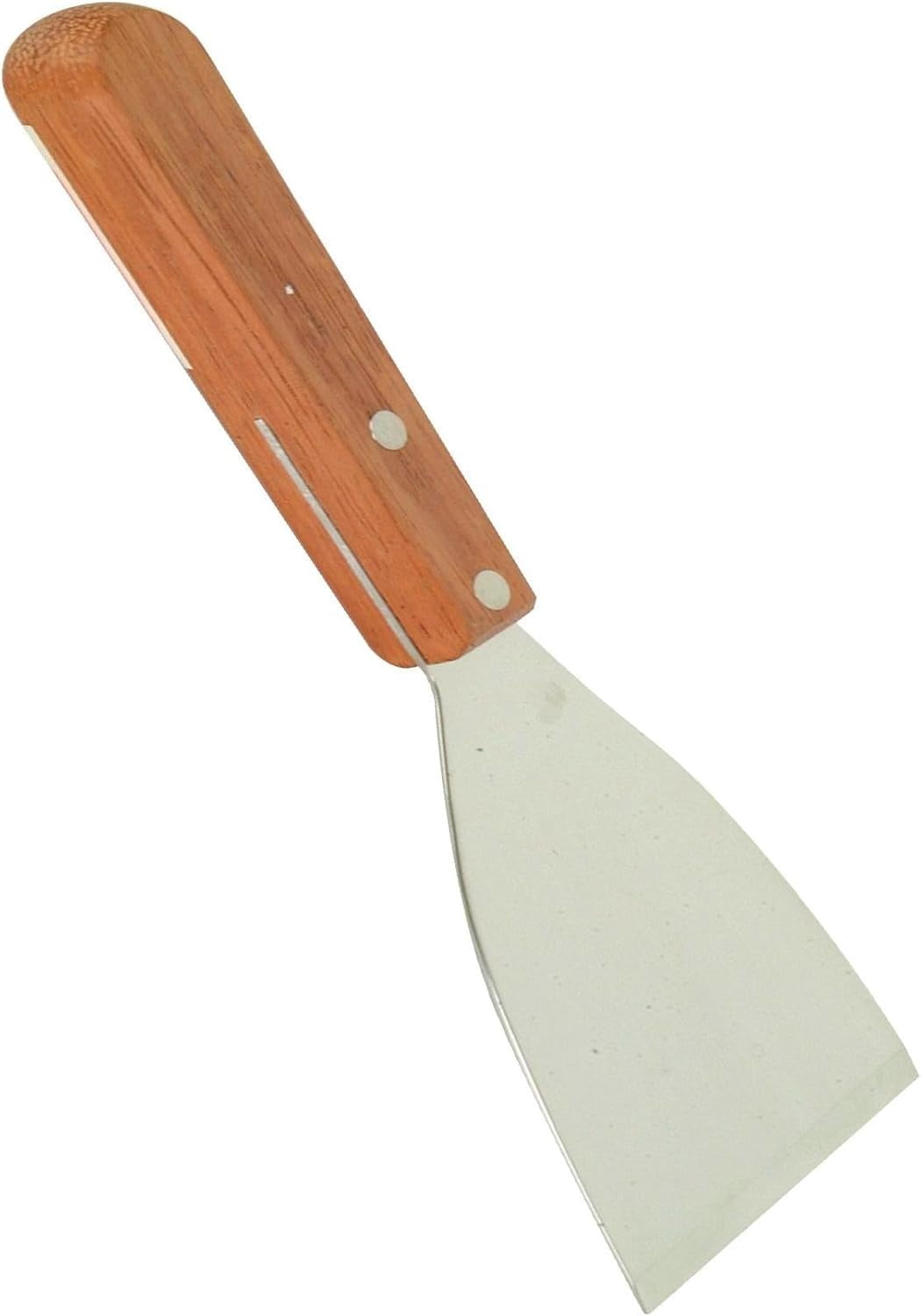 TrueCraftware- 4"x 3" Blade Scraper Stainless Steel with Wooden Handle ...