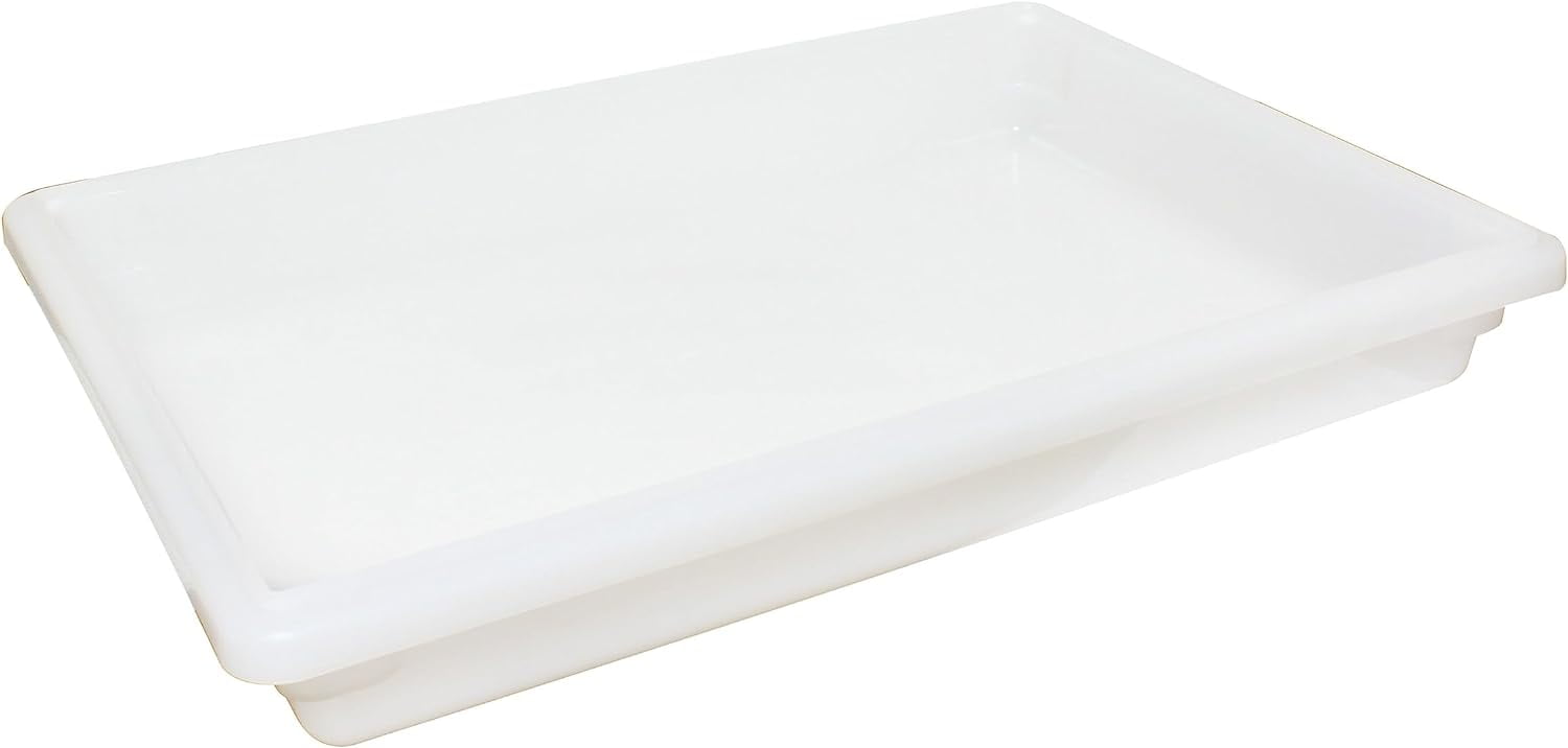 TrueCraftware- 5 Gallon White Food Storage Box Polypropylene 18" X 26 ...