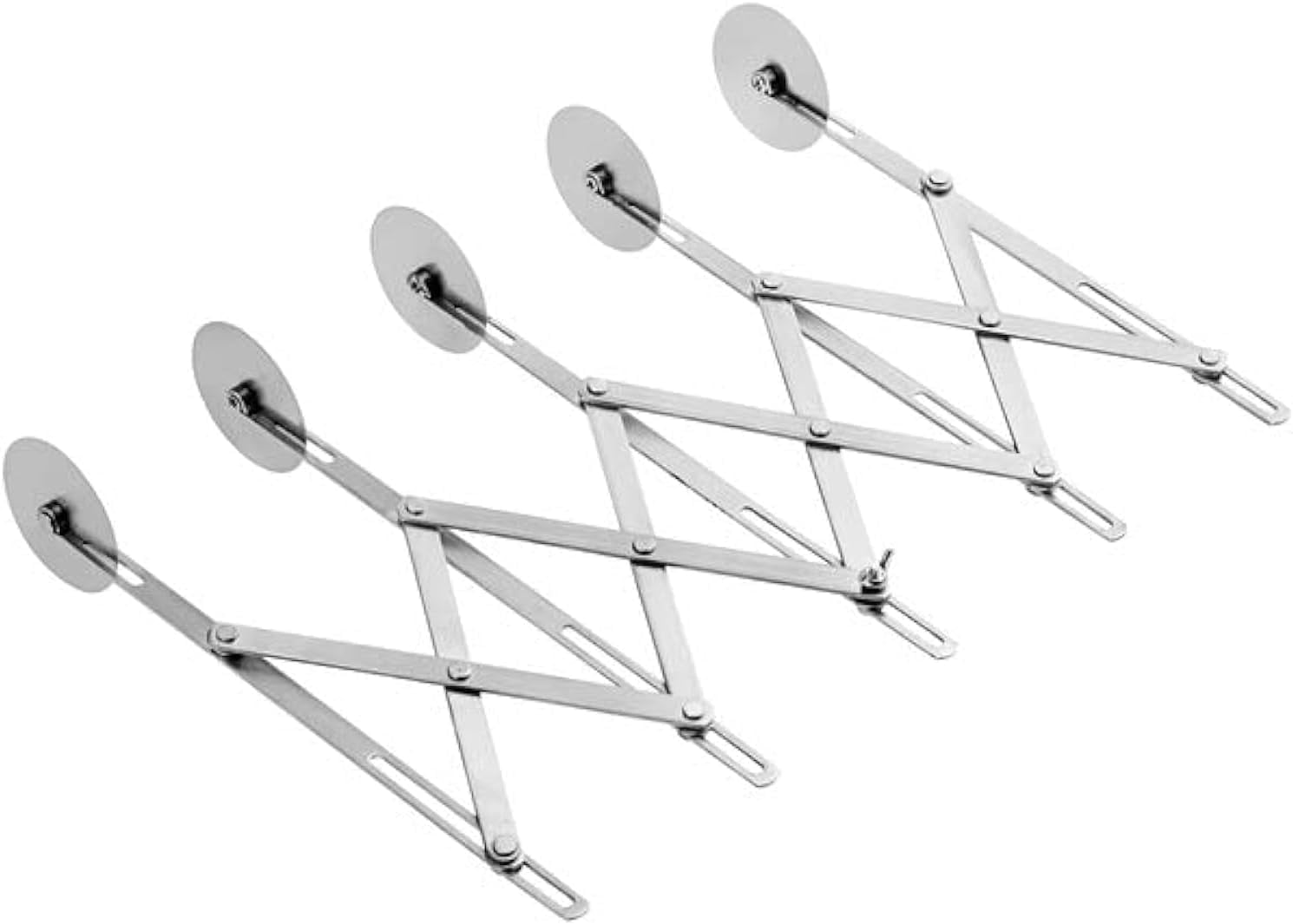 TrueCraftware- 5-Wheel Stainless Steel Adjustable Dough Divider- Pastry ...
