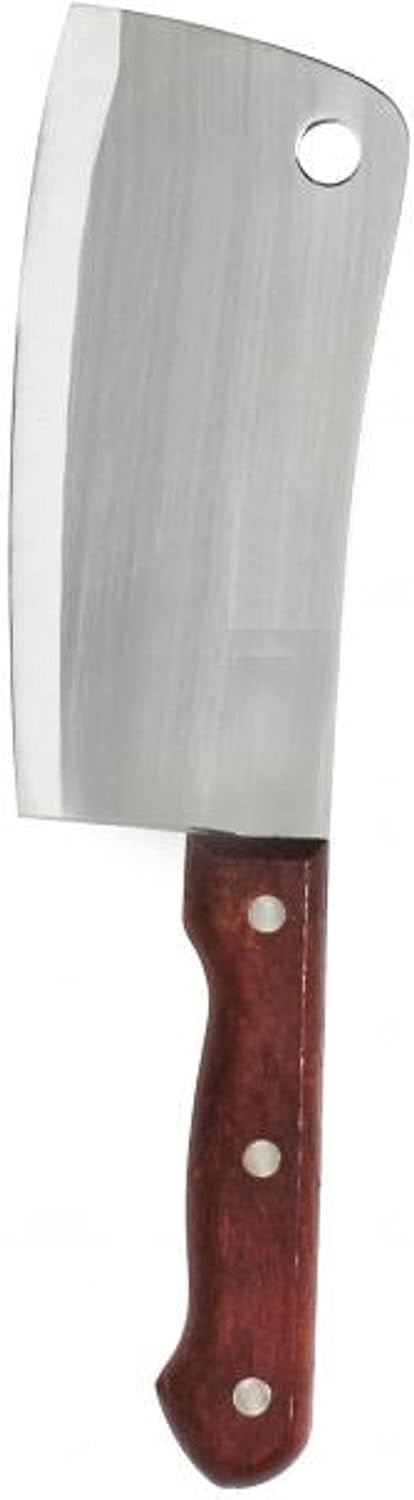 TrueCraftware- 6" Stainless Steel Asian Cleaver with Riveted Wood ...