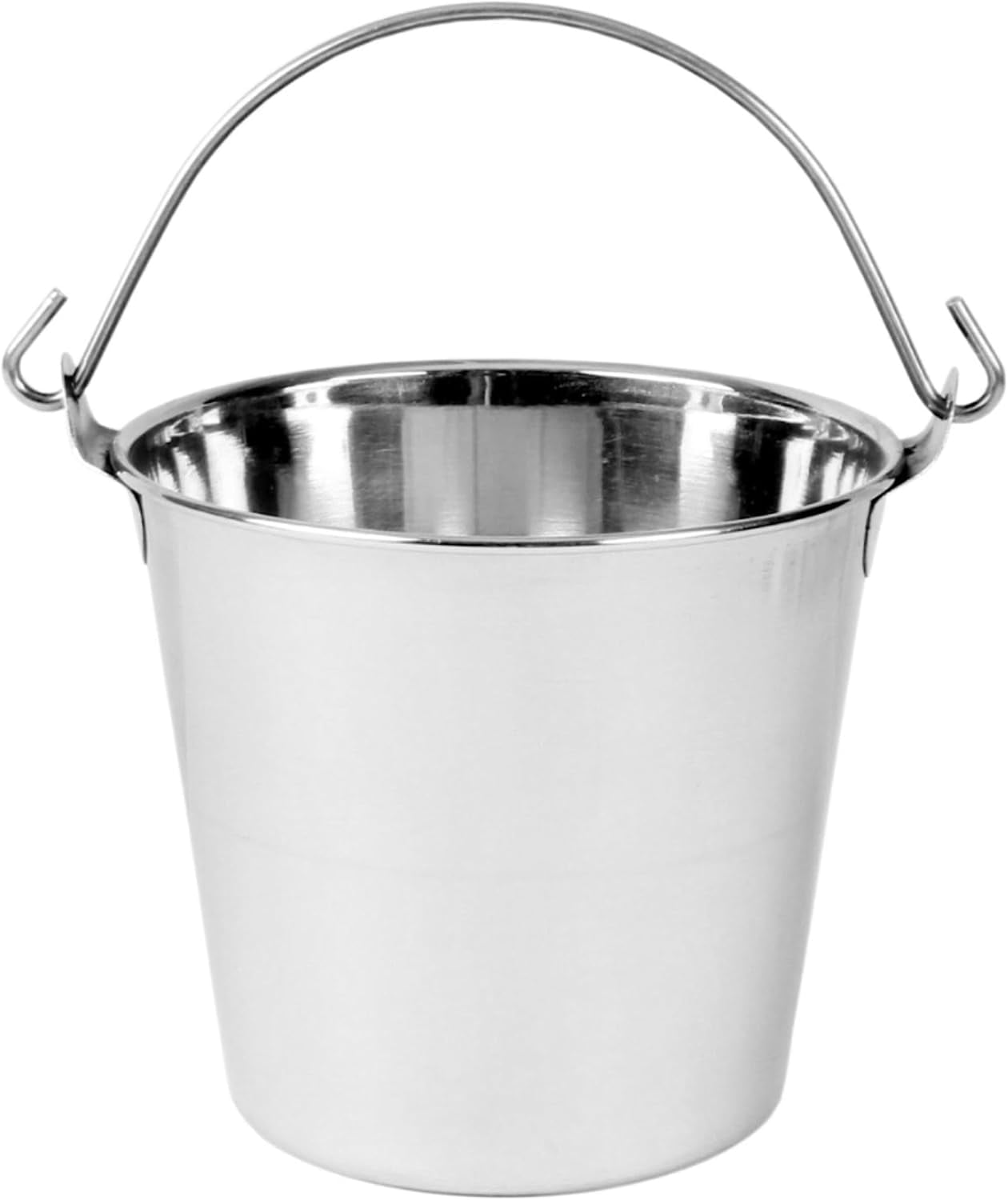 TrueCraftware- 6 qt. Stainless Steel Pail Balti- Food Buffet Server for ...
