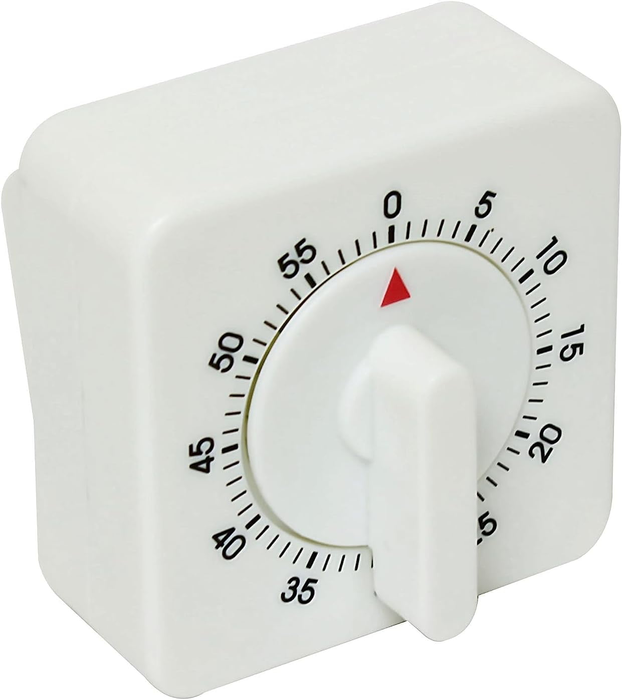 TrueCraftware- 60 Minute Mechanical Dial Kitchen Timer White Color ...