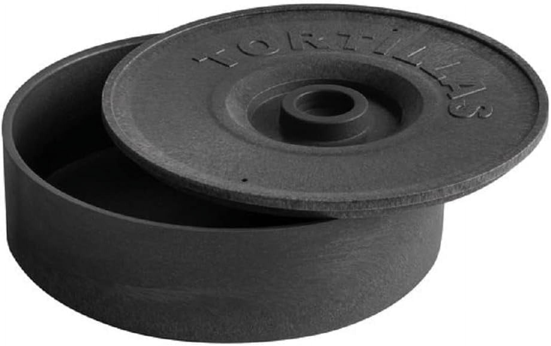 TrueCraftware- 8-1/2" Tortilla Warmer/Server Black Color - Tortilla ...