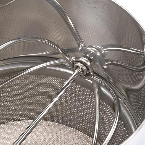 TrueCraftware- 8 Cup Stainless Steel Flour Sifter with Four Wire ...