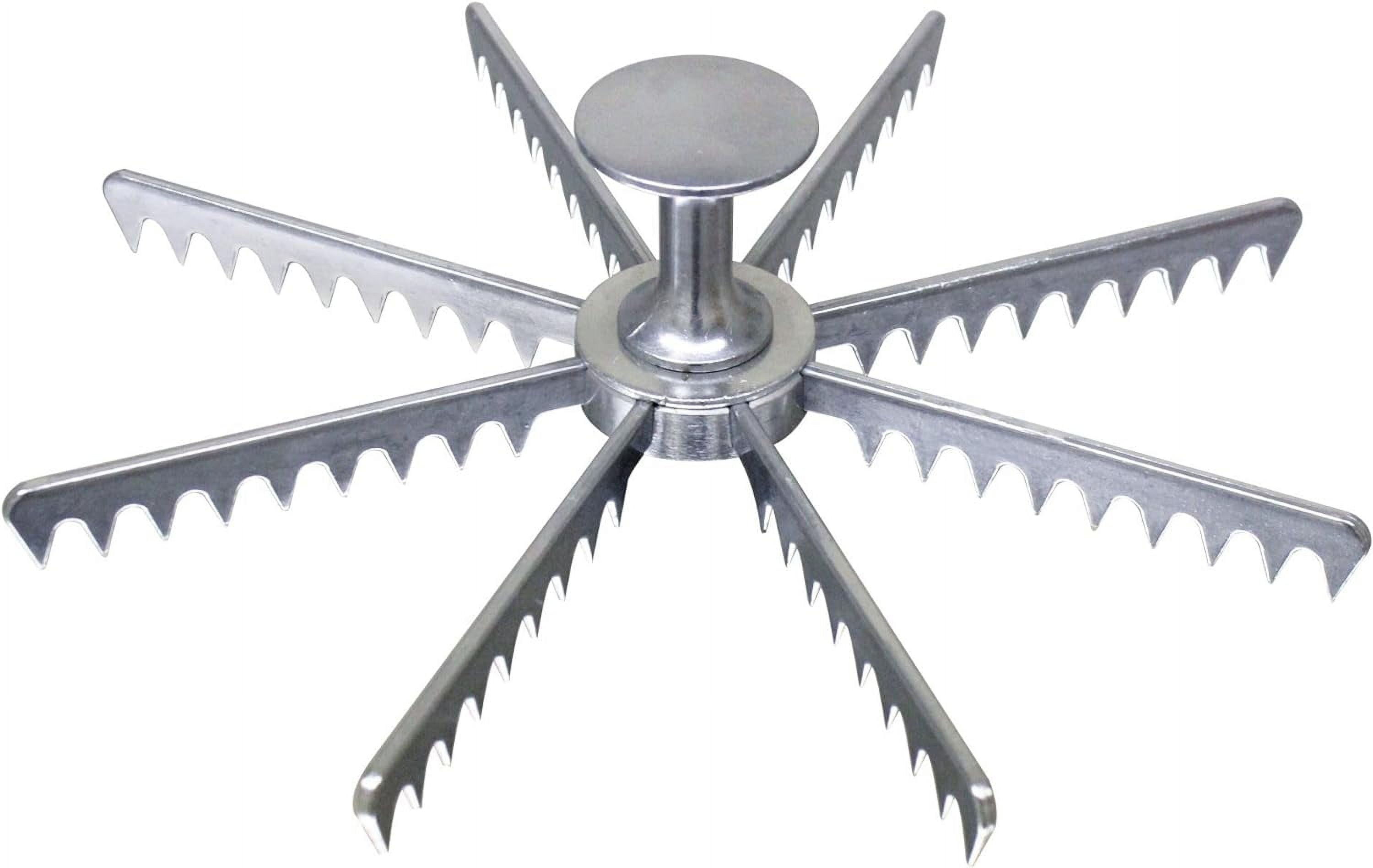 TrueCraftware- 8-Cut Aluminum Pie and Cake Marker- Guideline and ...