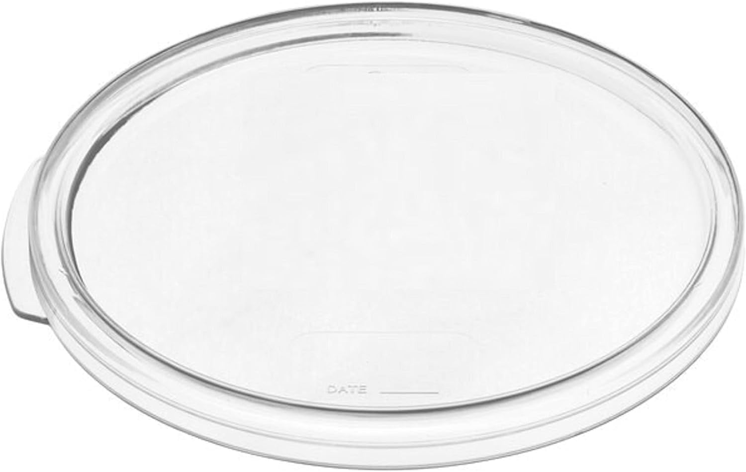 TrueCraftware- Clear Round Container Lid fits 2 and 4 Qt. Round ...