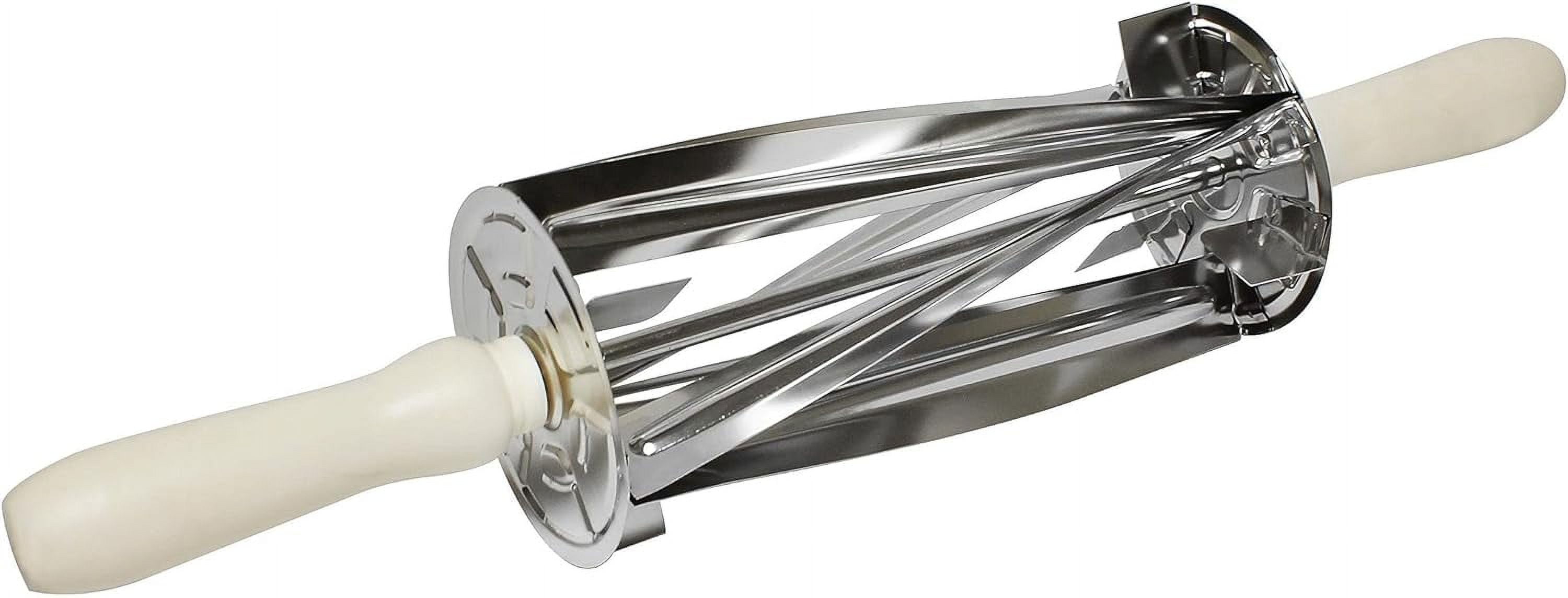 TrueCraftware- Croissant Dough Cutter Stainless Steel with Plastic ...