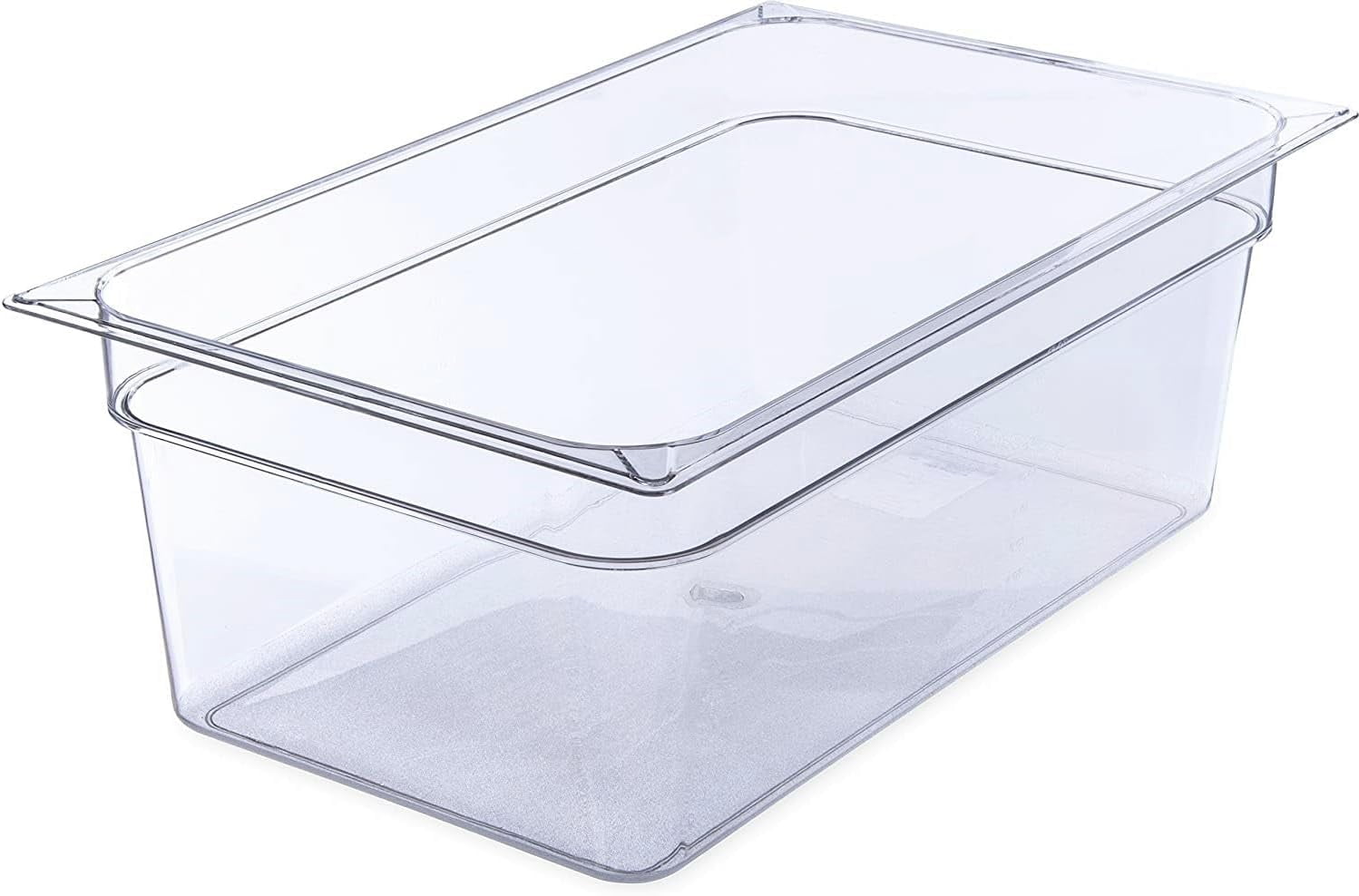 TrueCraftware- Full Size 8” Deep Food Pan Polycarbonate Clear Color ...