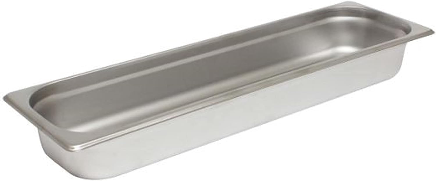 TrueCraftware- Half Size Long 2-1/2" Deep Stainless Steel Anti-Jamming ...
