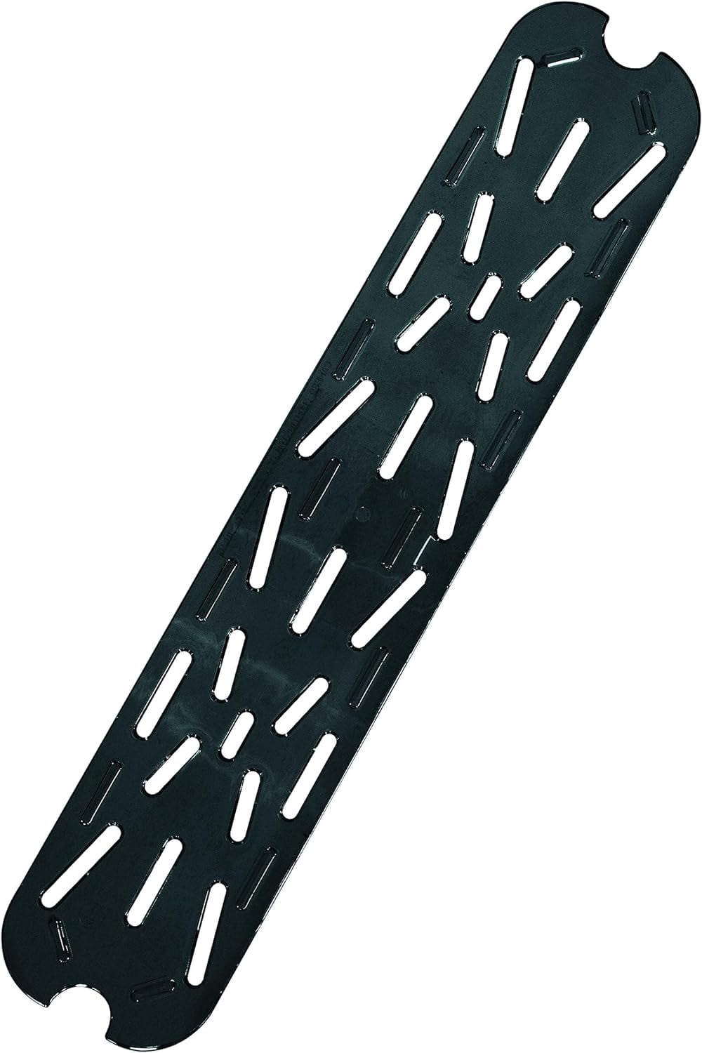 TrueCraftware- Half Size Long Polycarbonate Food Pan Drain Shelf Black ...