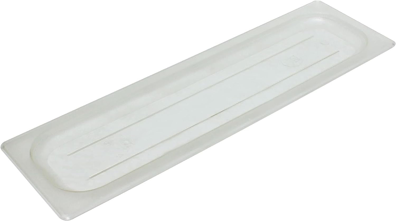 TrueCraftware- Half Size Long Solid Polycarbonate Handled Food Pan Lid ...