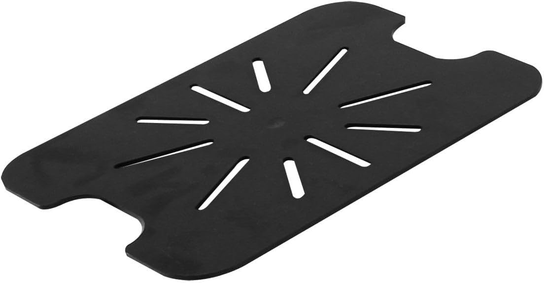 TrueCraftware- Half Size Polycarbonate Food Pan Drain Shelf Black Color ...