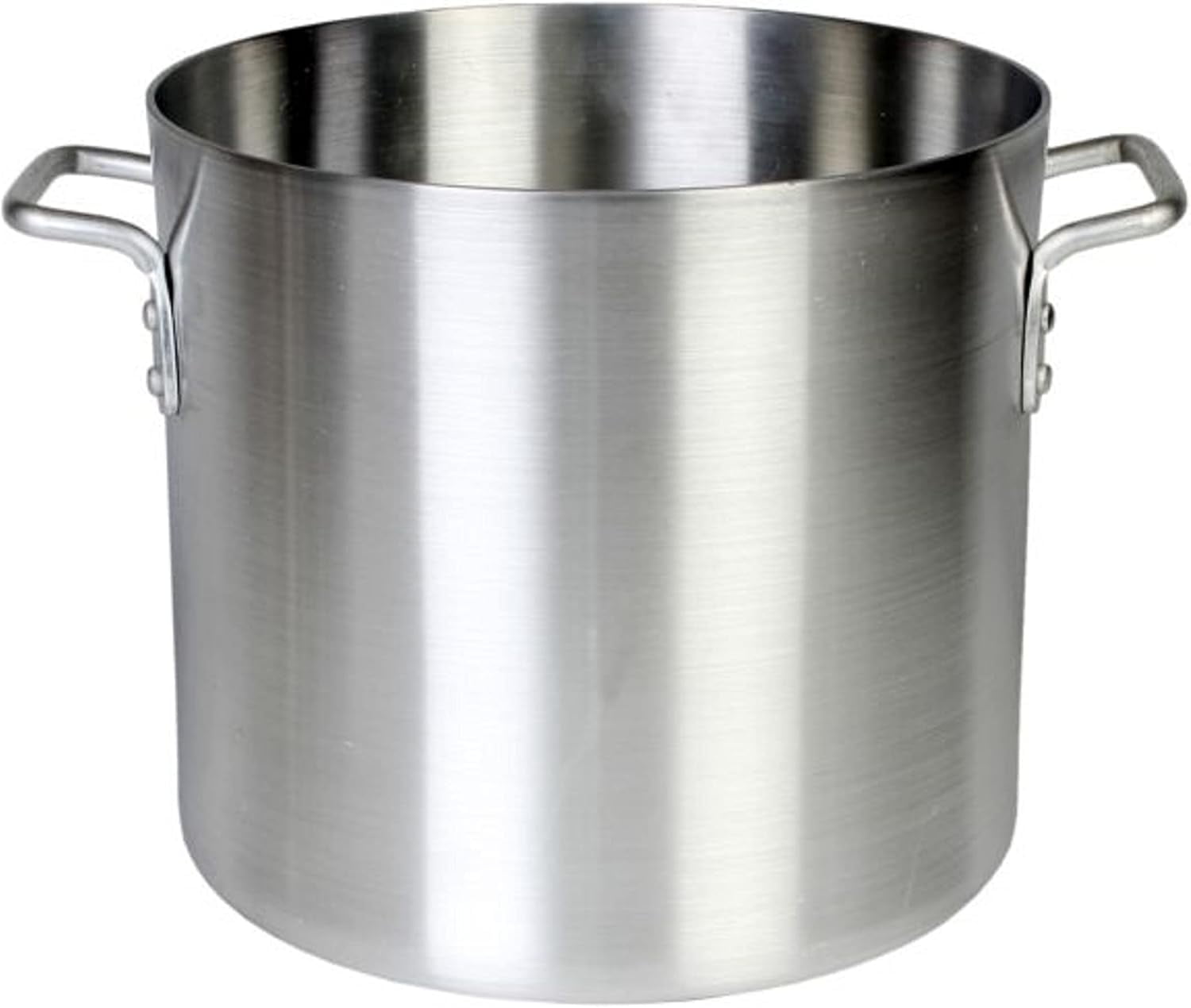 TrueCraftware- Heavy-Duty Aluminum Stock Pot with Riveted Handle ...